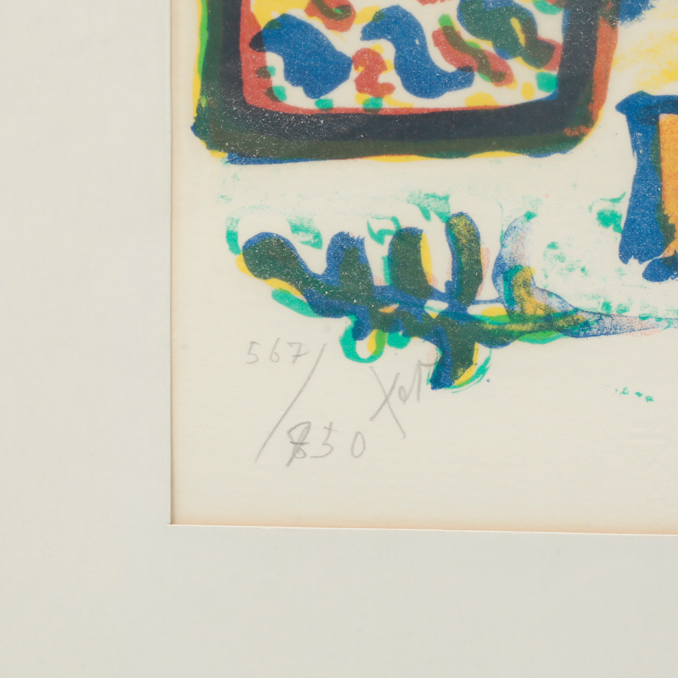 litograph in colours, signed and numbered 567/750. - Bukowskis