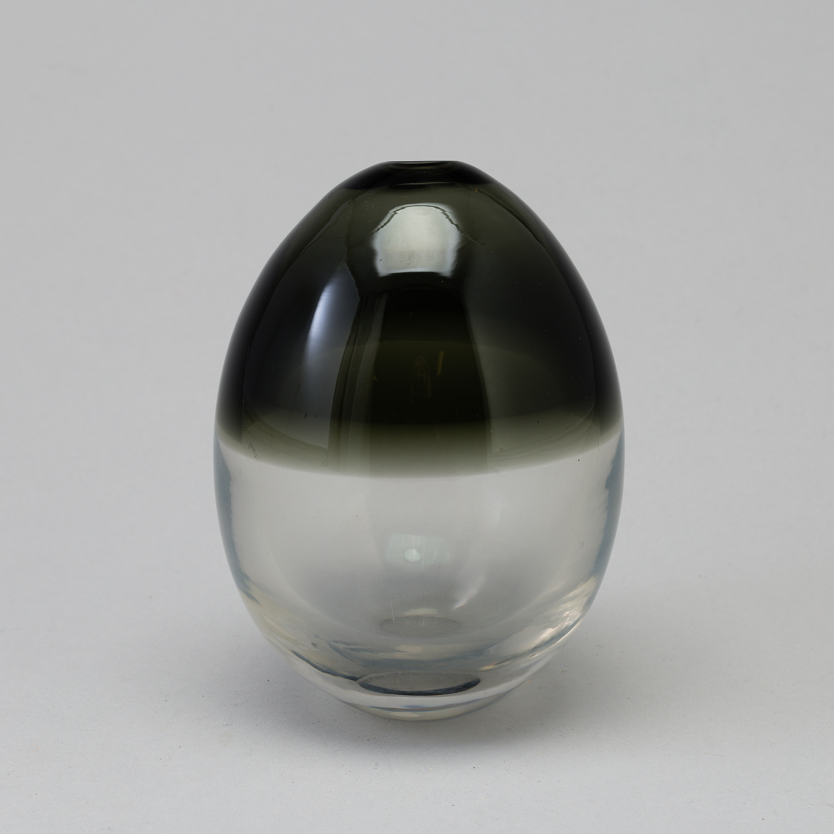 A Timo Sarpaneva glass vase, signed Timo Sarpaneva iittala and dated ...