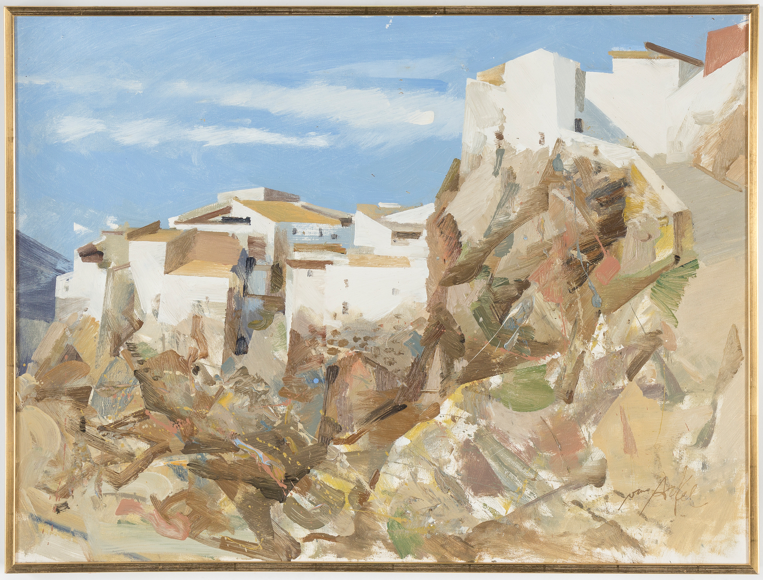 ADRIAN VAN ARKEL, olja på duk, signerad van Arkel. - Bukowskis