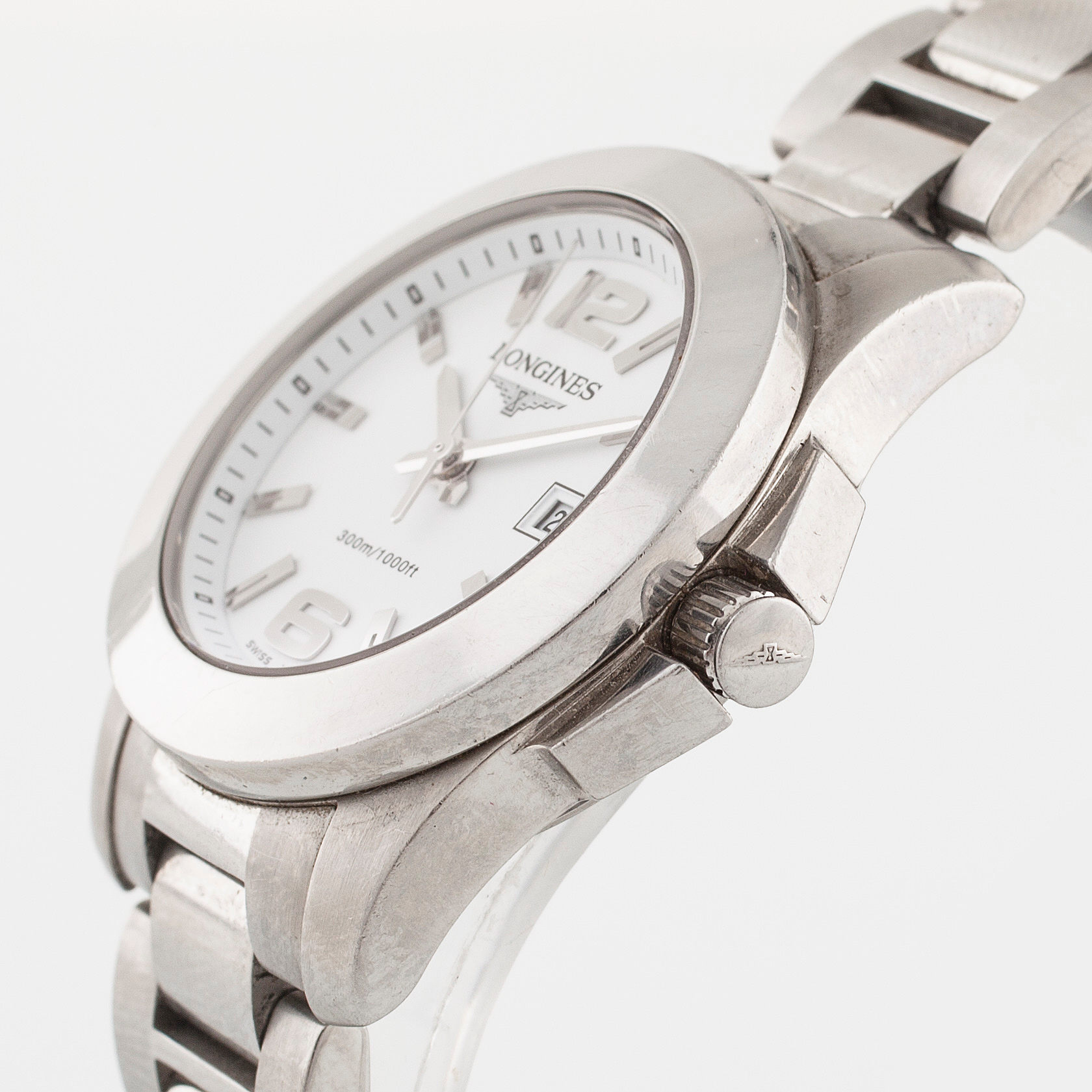 LONGINES, Conquest (300m/1000ft), armbandsur, 30 mm. - Bukowskis