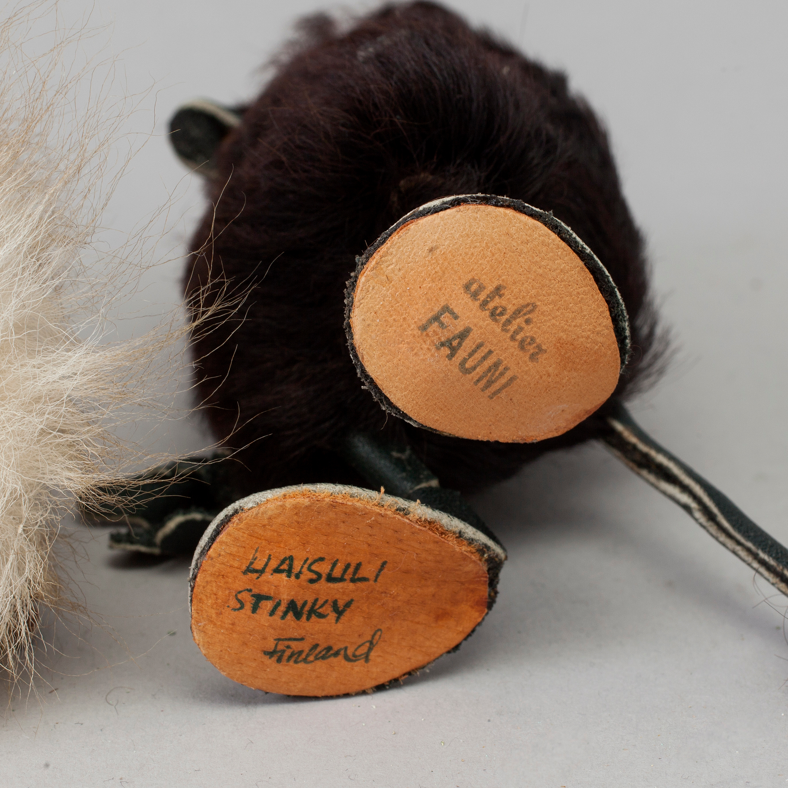 A 'Stinky' Moomin characters figure from Atelier Fauni, Finland, 1950's ...