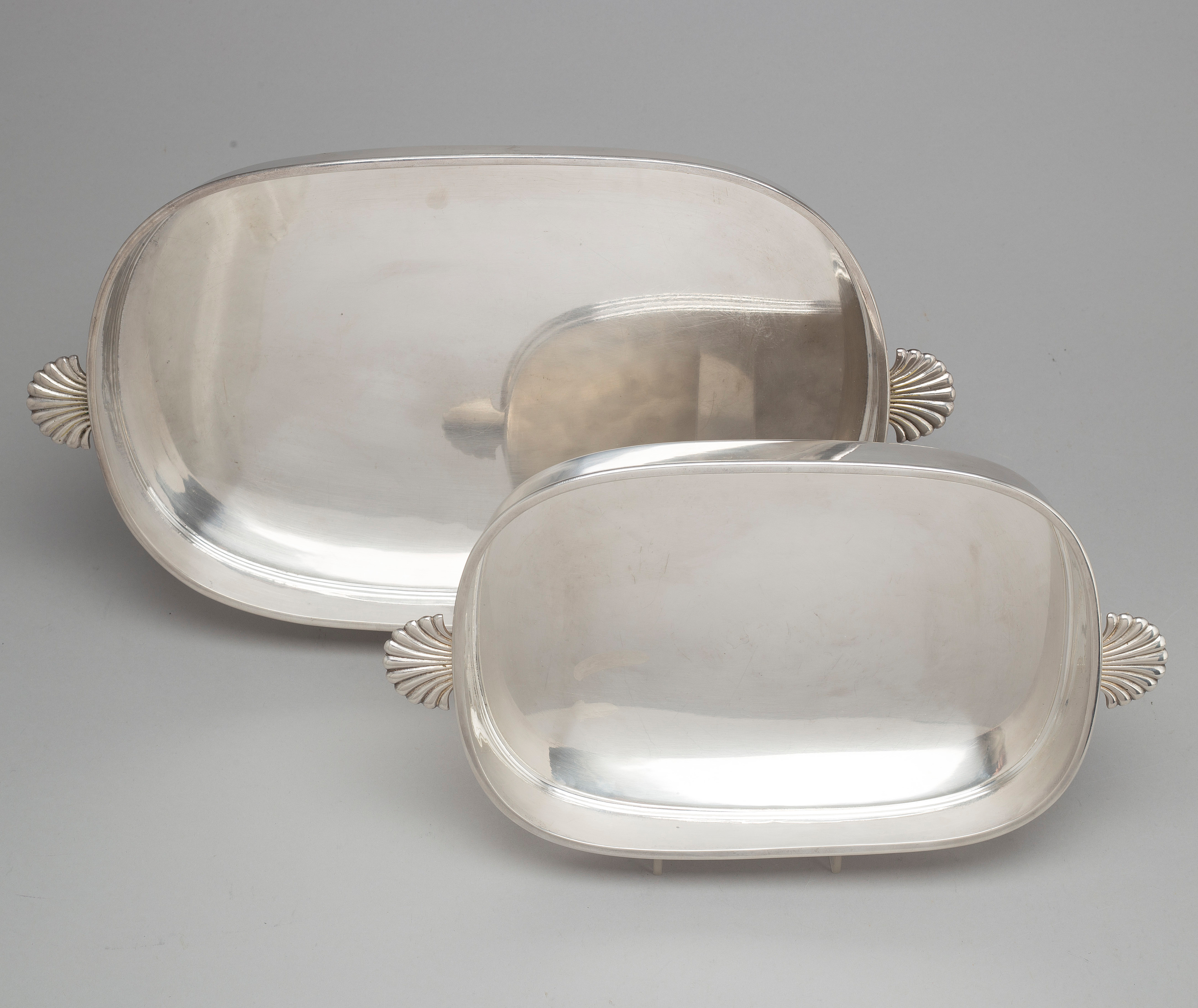 Two trays, EPNS, Råström, 1950s. - Bukowskis