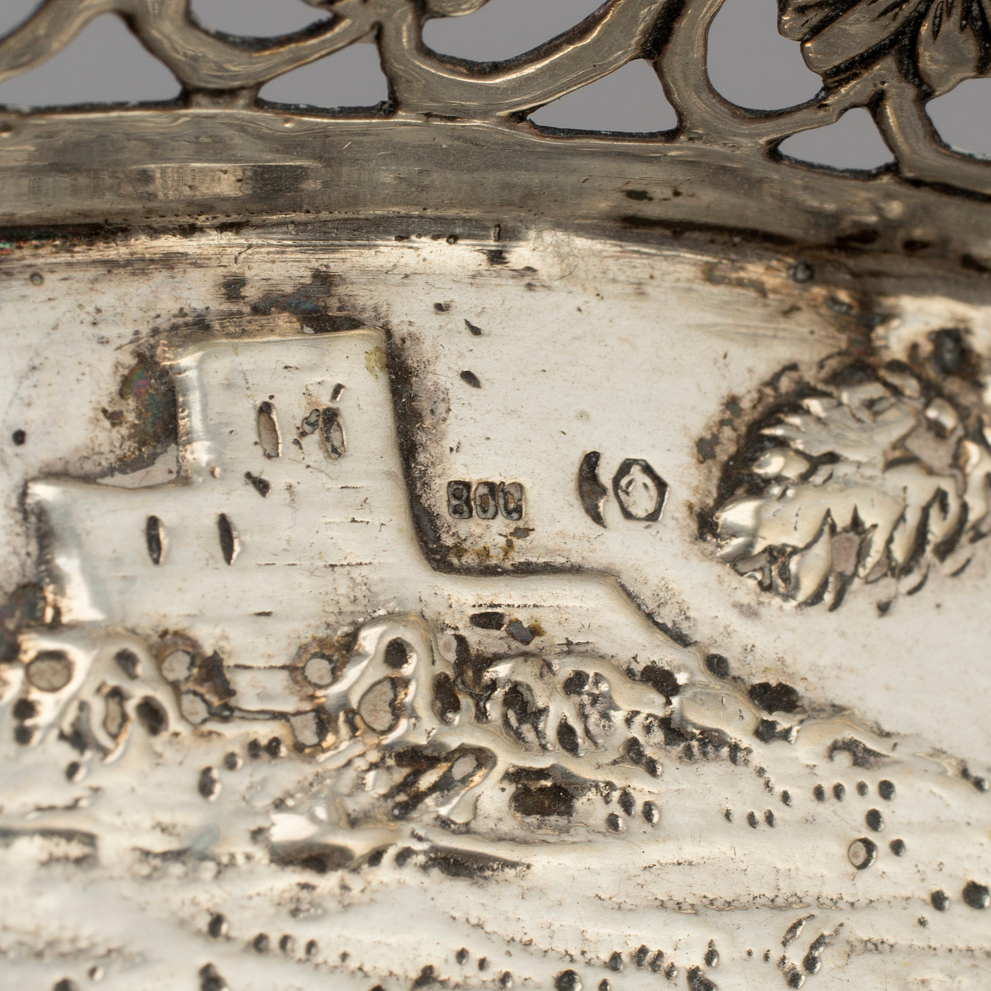 A baroque style silver bowl, circa 1900. - Bukowskis