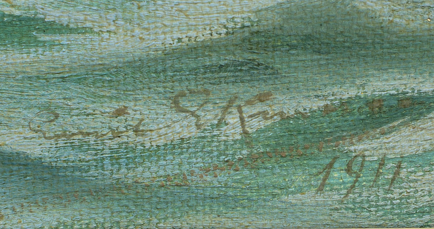 EMIL EKMAN, olja på duk, signerad och daterad 1911. - Bukowskis