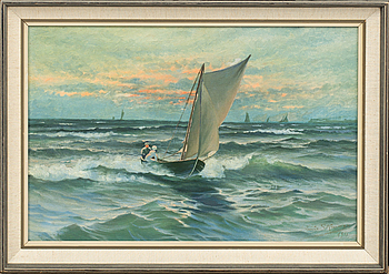 EMIL EKMAN, olja på duk, signerad och daterad 1911. - Bukowskis