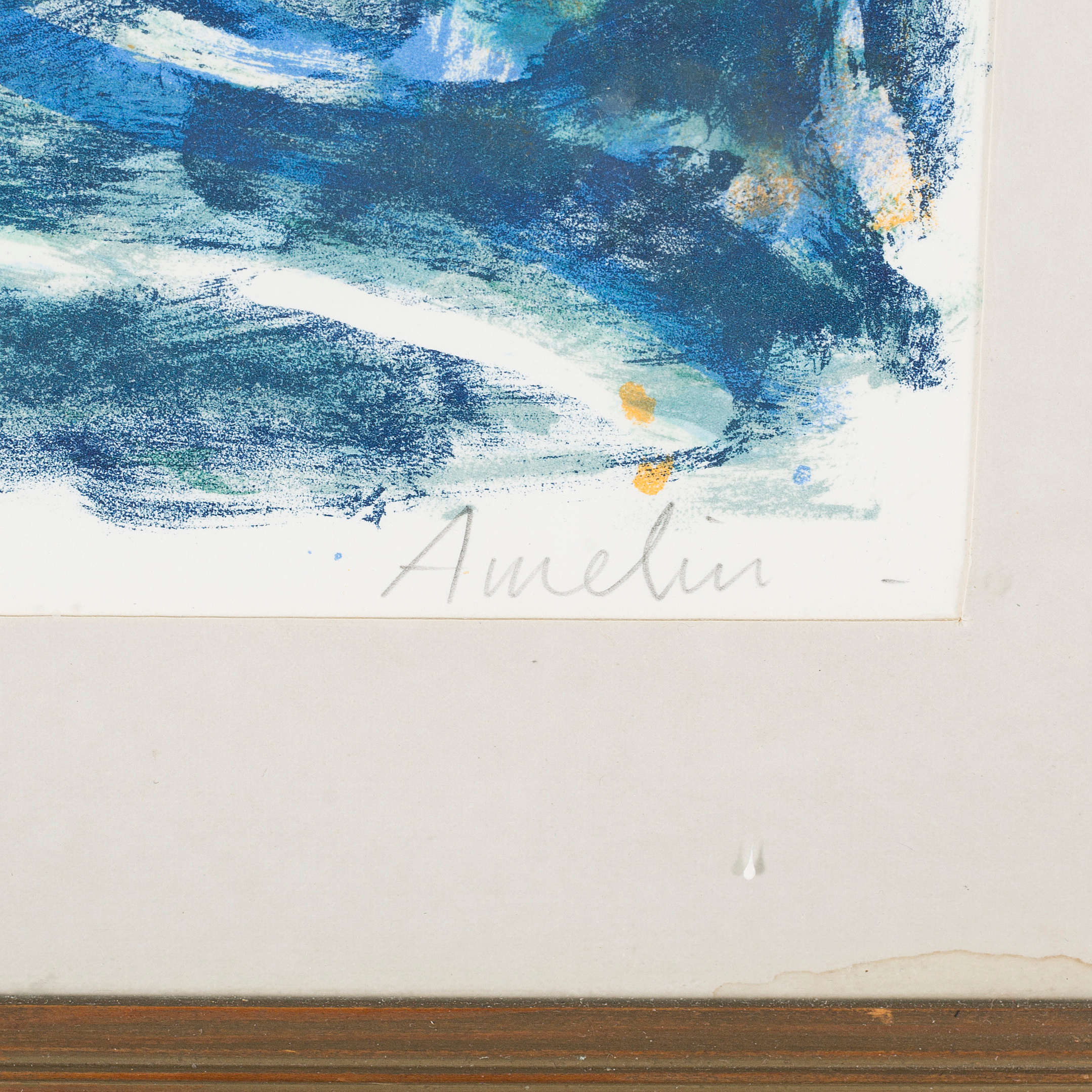 ALBIN AMELIN, färglitografi, signerad och numrerad 10/310. - Bukowskis