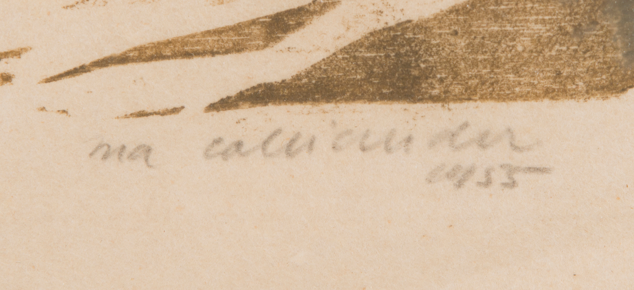 INA COLLIANDER, träsnitt, signerad och daterad 1955, numbered Tpl'a II ...