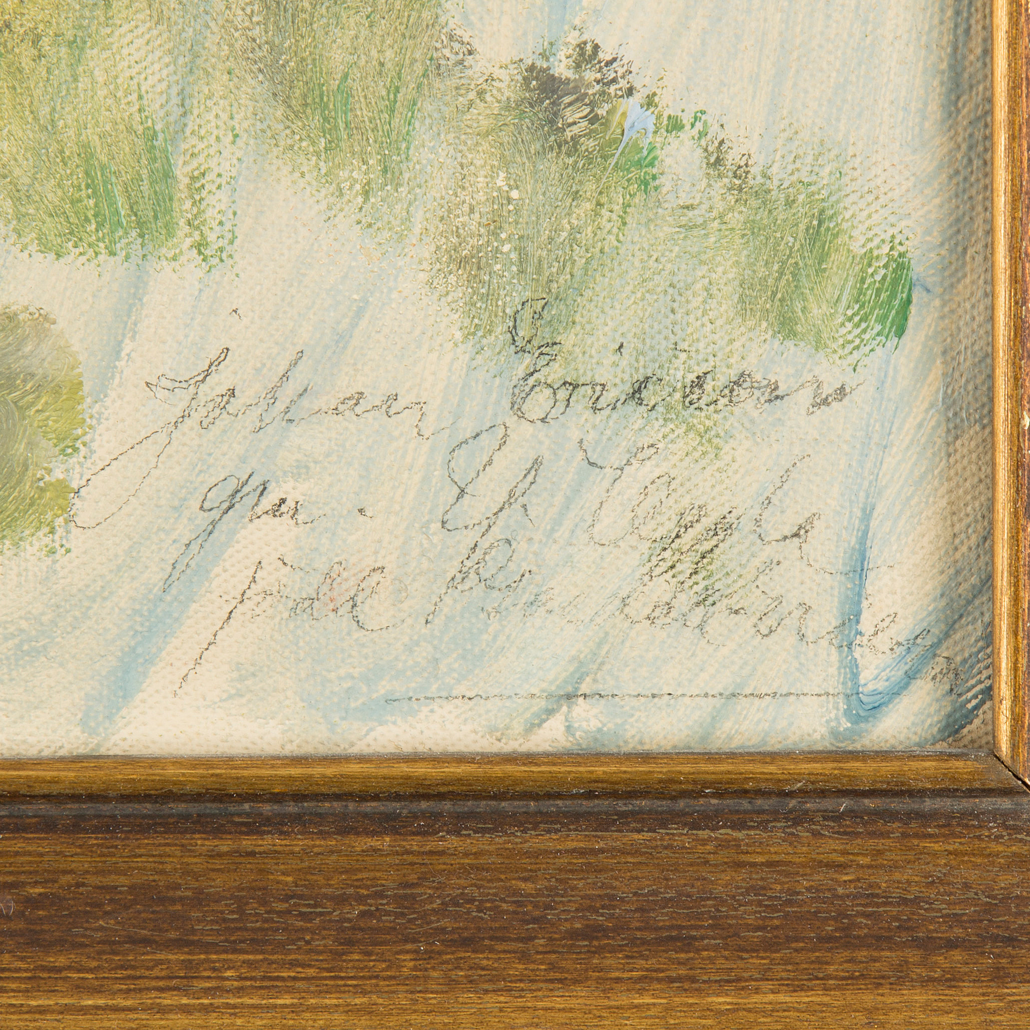 JOHAN ERICSON, oil on canvas, unsigned. - Bukowskis