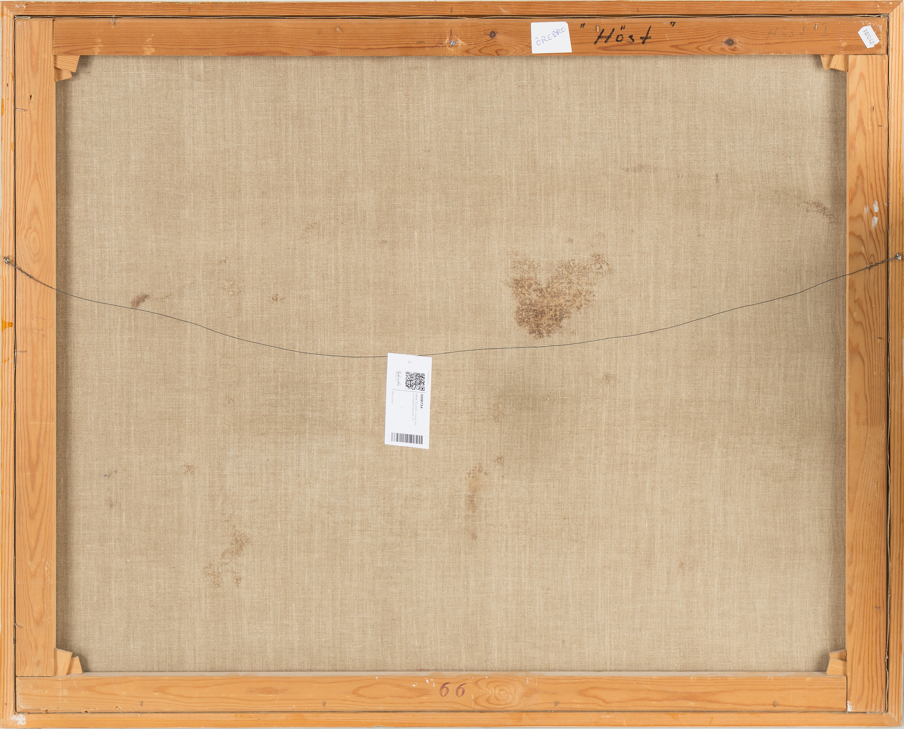 ARNE OLSSON, olja på duk, monogramsignerad. - Bukowskis