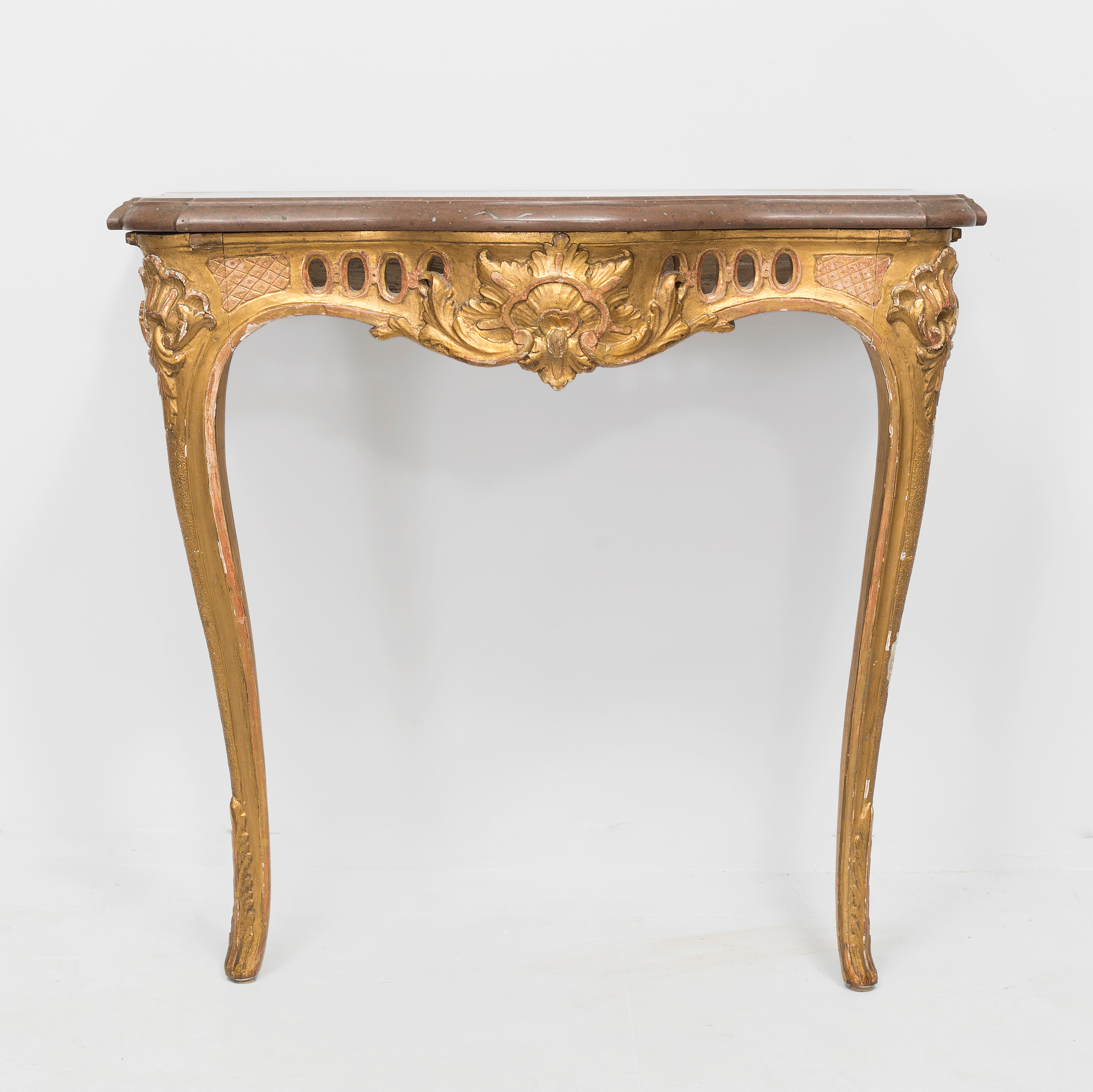 A rococo style console table, - Bukowskis