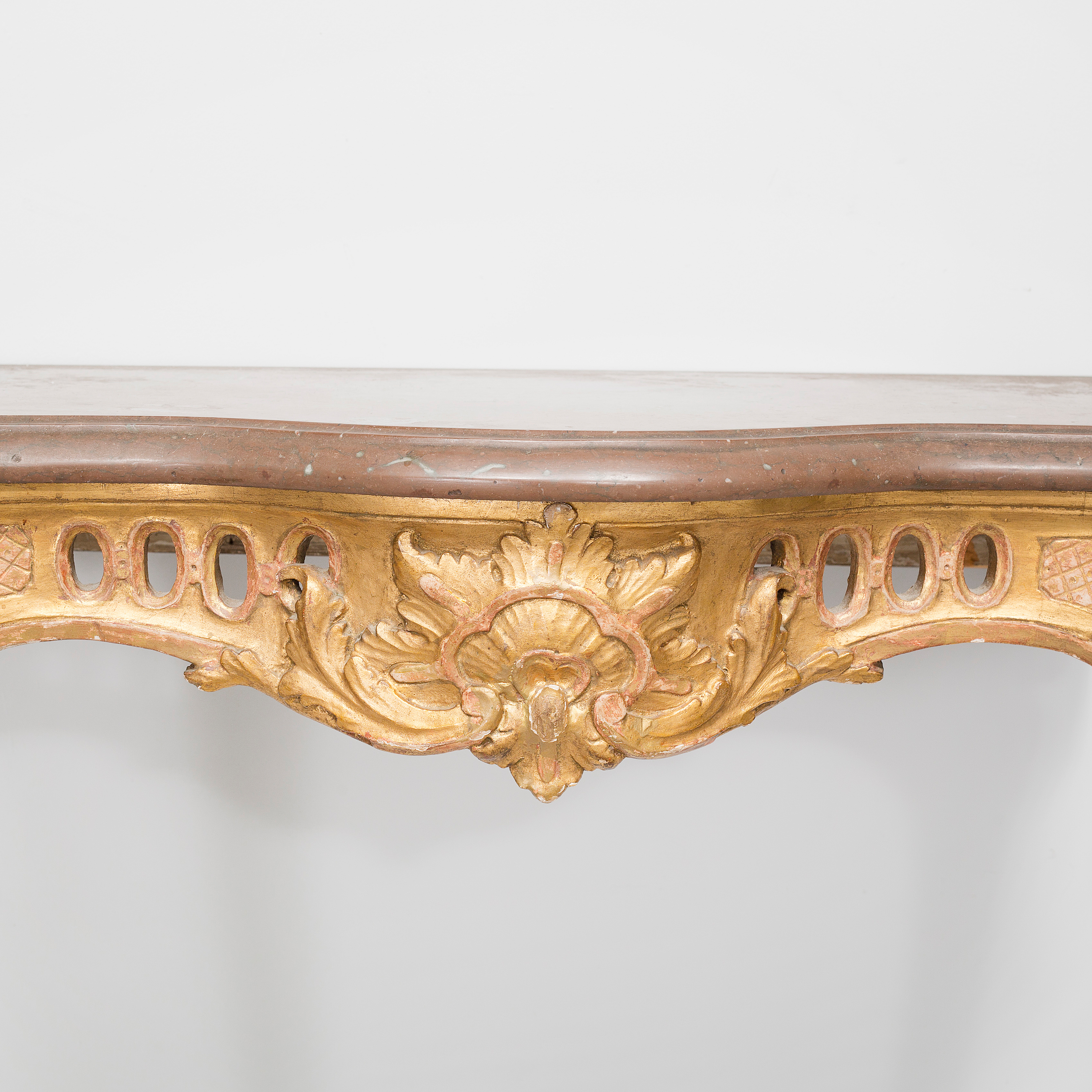 A rococo style console table, - Bukowskis