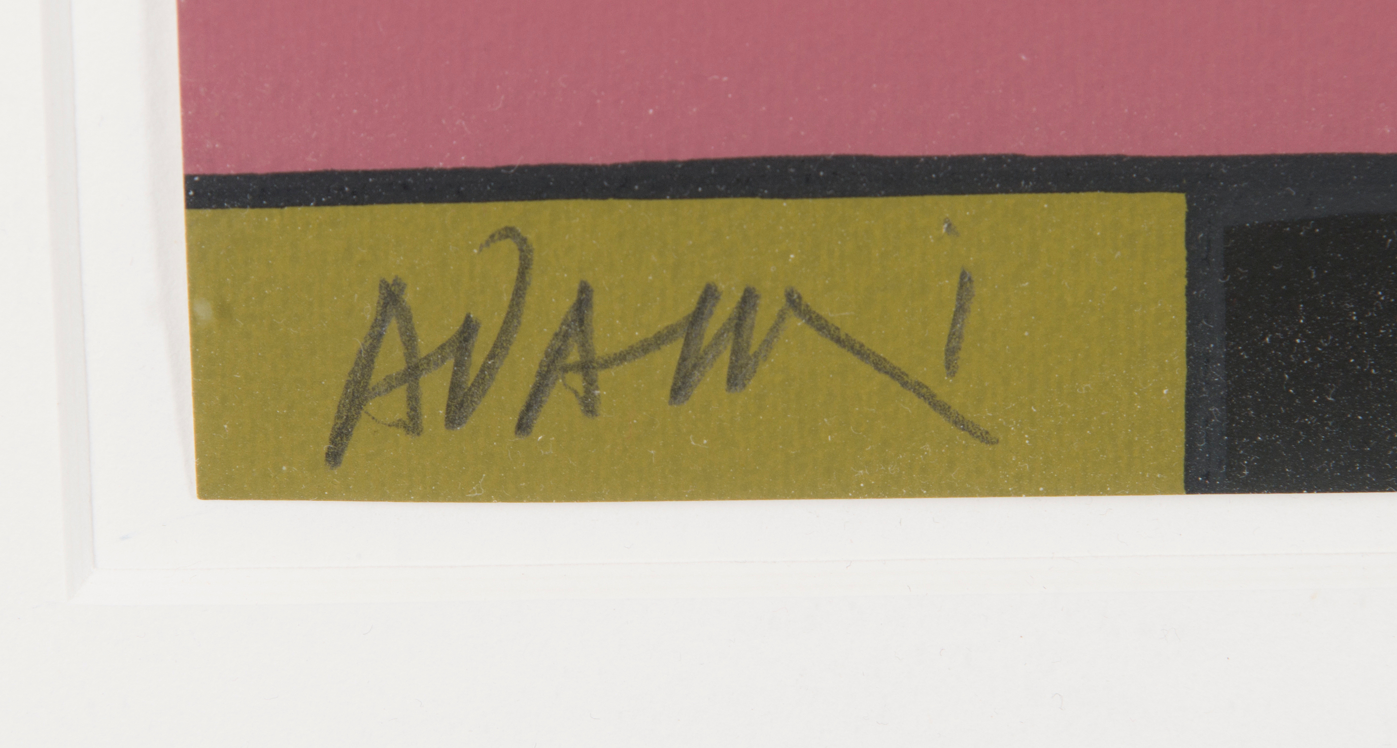 VALERIO ADAMI, colour lithograph, signed and numbered 17/999. - Bukowskis