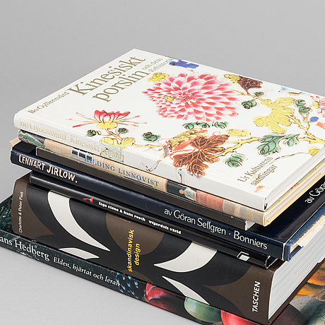 Seven scandinavian design books. - Bukowskis