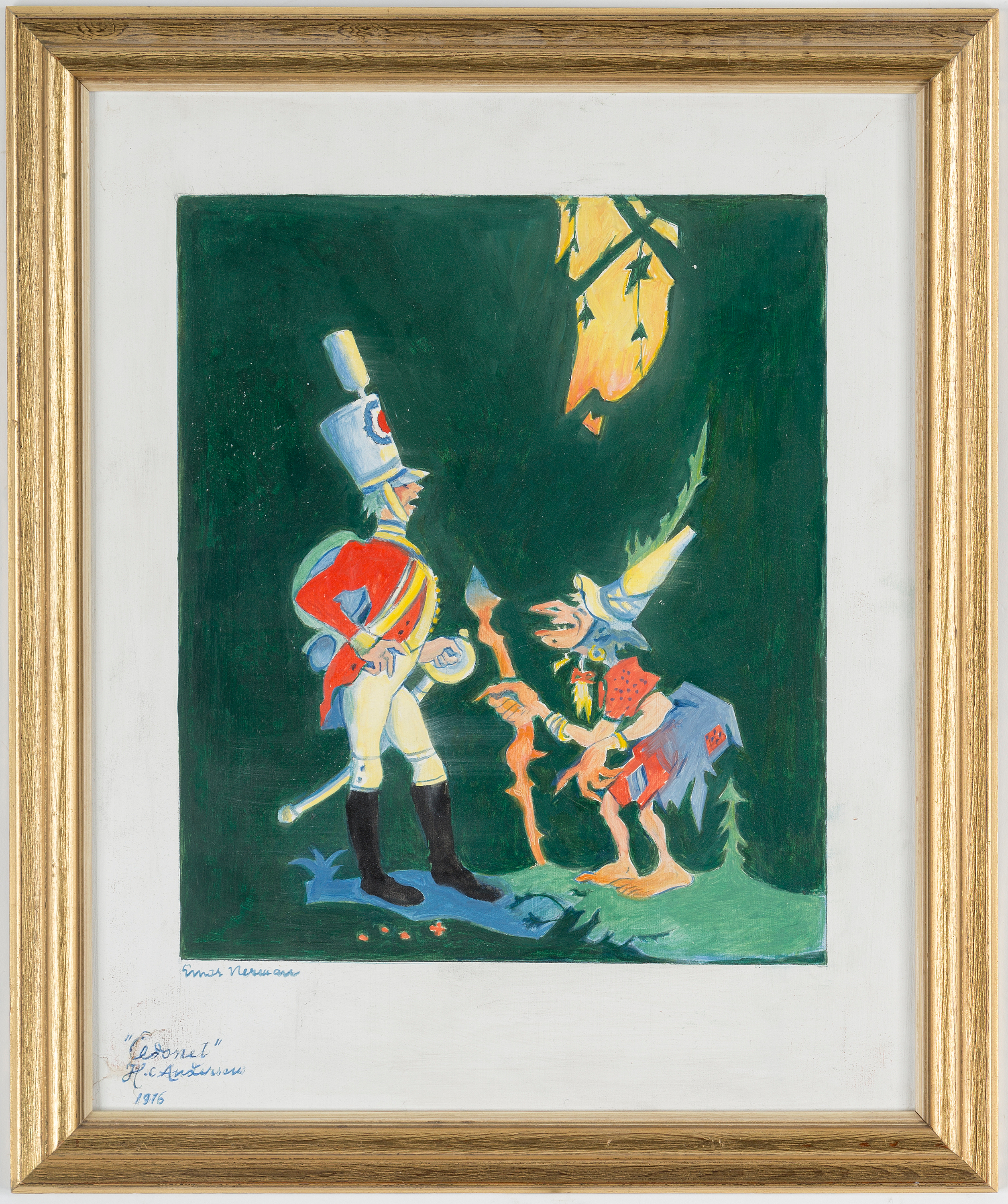 EINAR NERMAN, oil on panel, signed. - Bukowskis