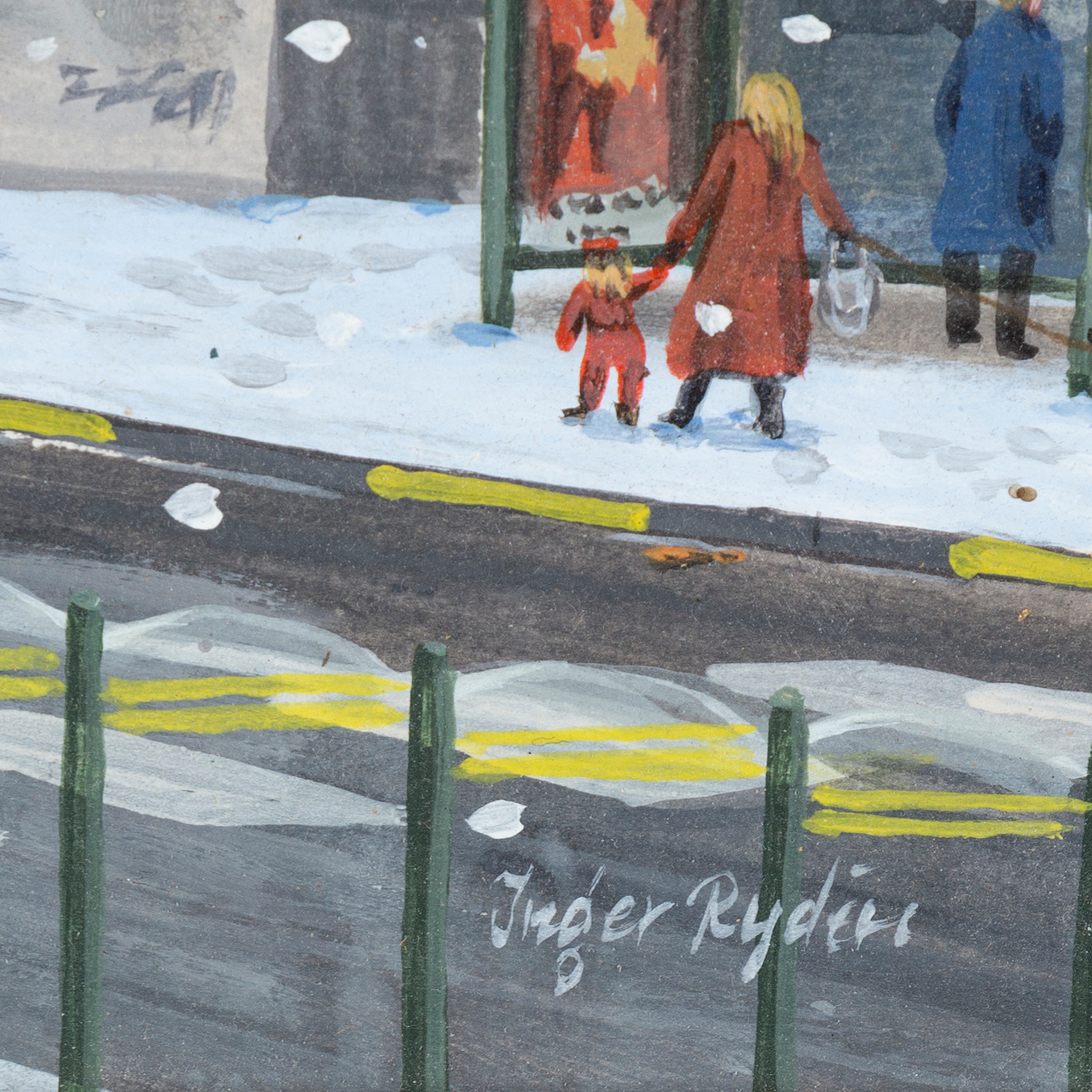 INGER RYDÉN, oil on panel, signed. - Bukowskis