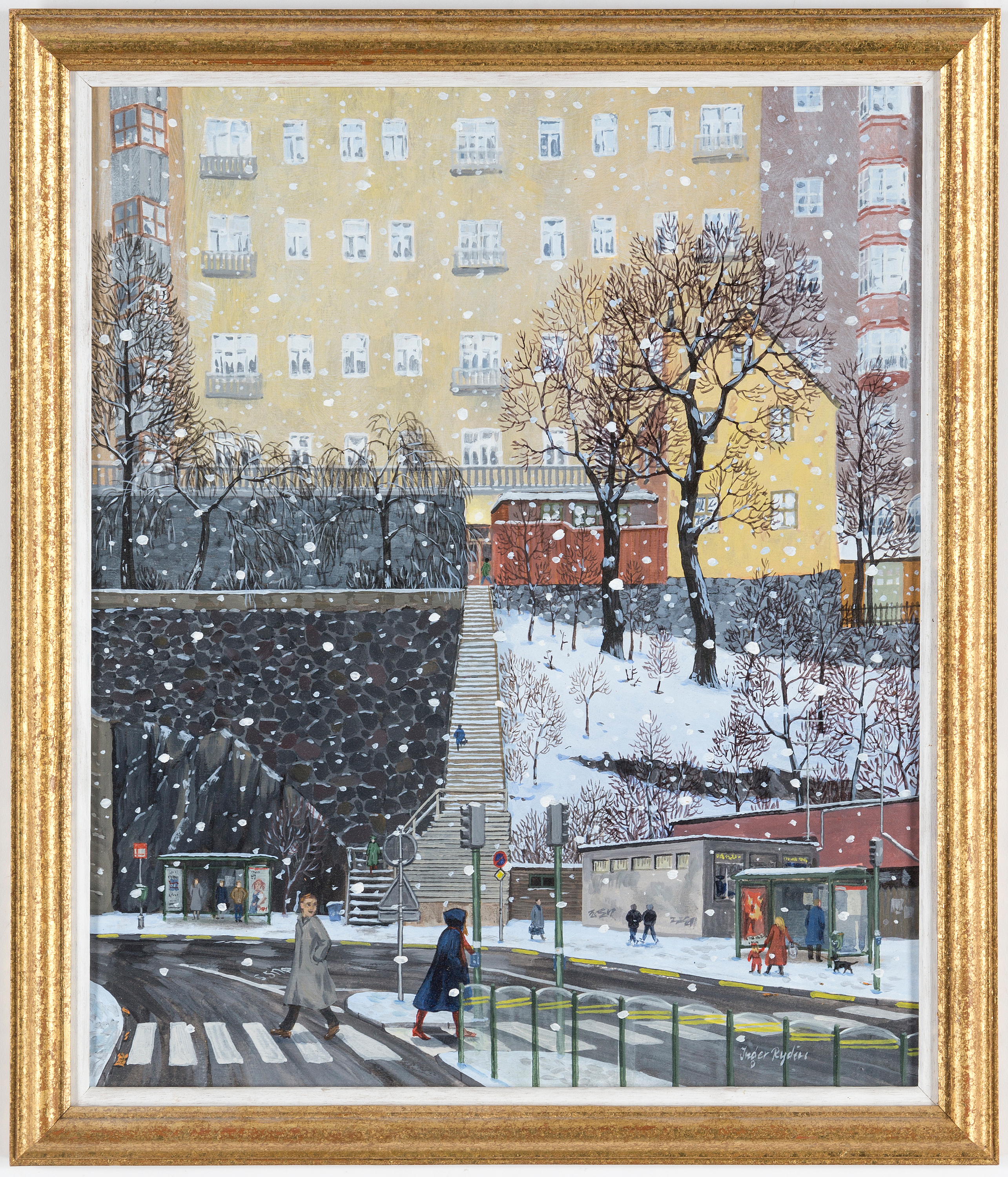 INGER RYDÉN, oil on panel, signed. - Bukowskis