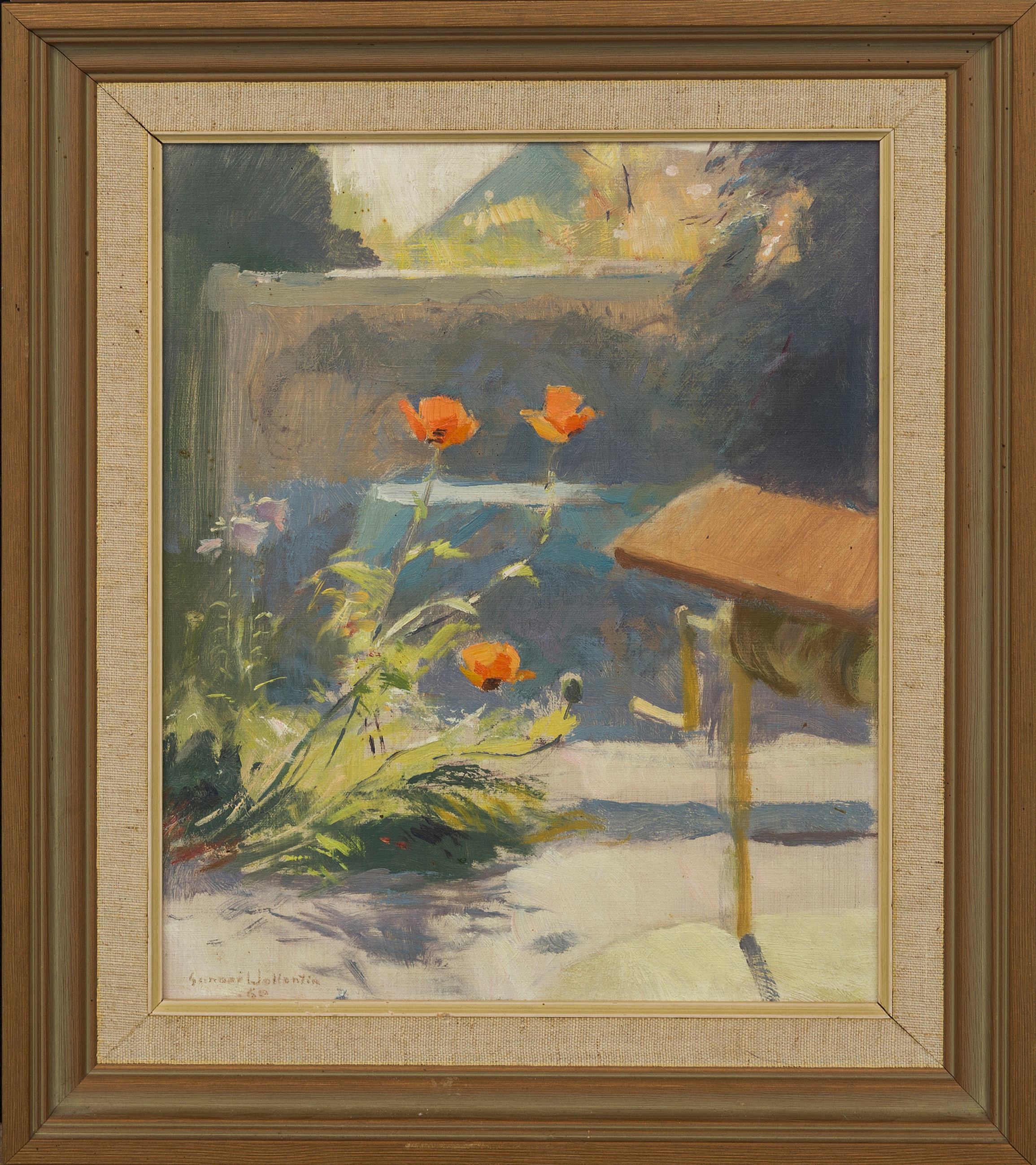 GUNNAR WALLENTIN, signerad painting. - Bukowskis