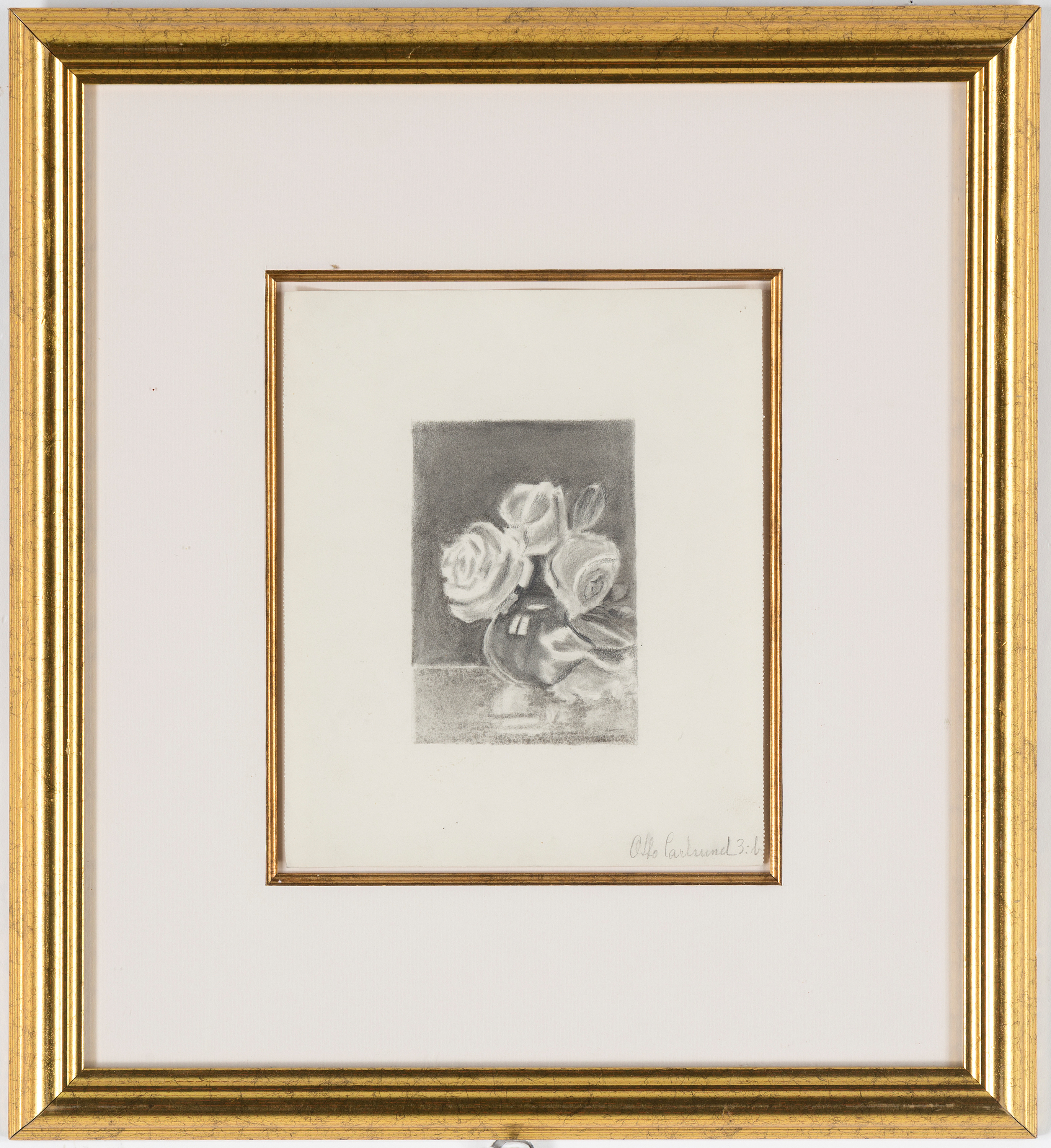 OTTO G CARLSUND, drawing, signed. - Bukowskis