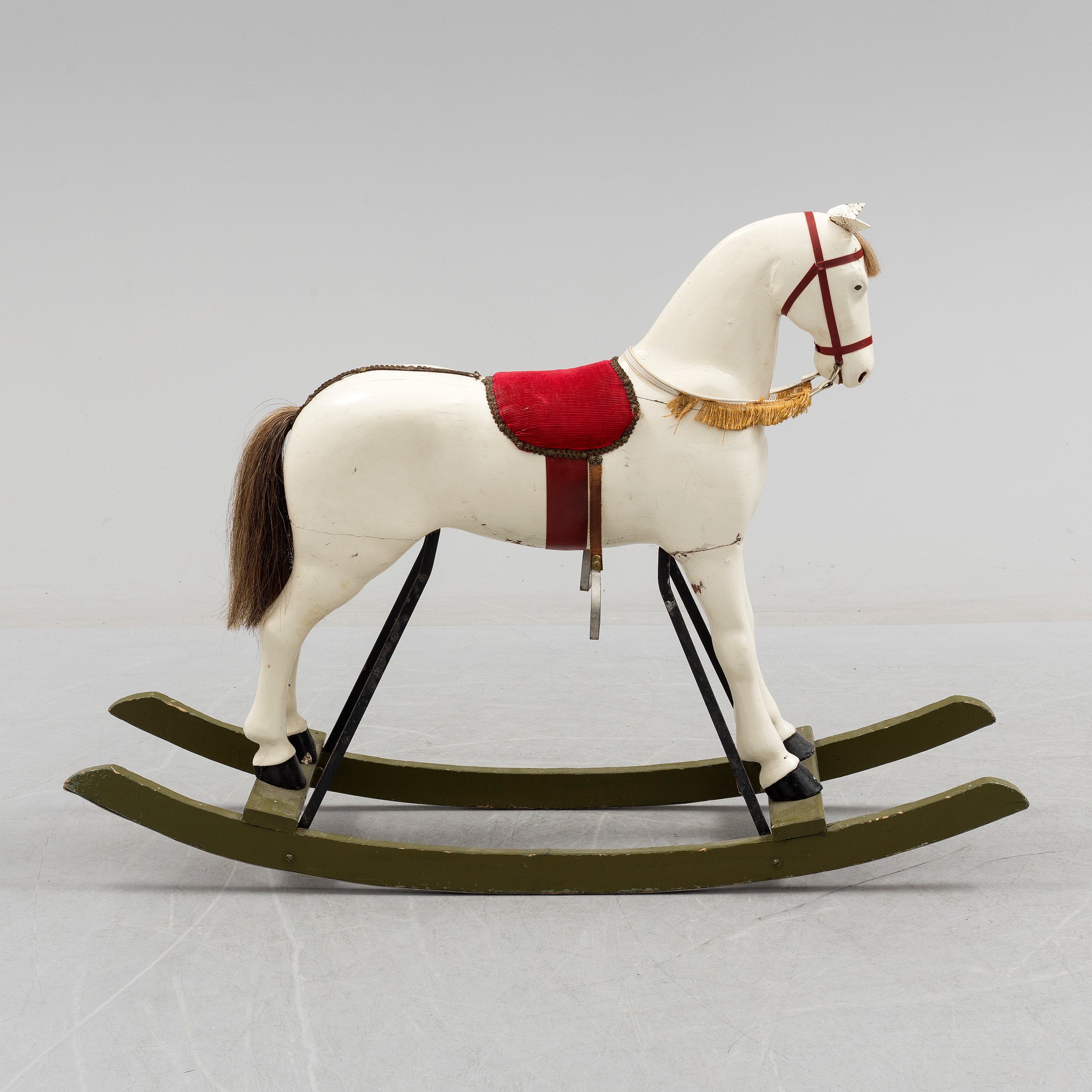 A circa 1900 rocking horse. - Bukowskis