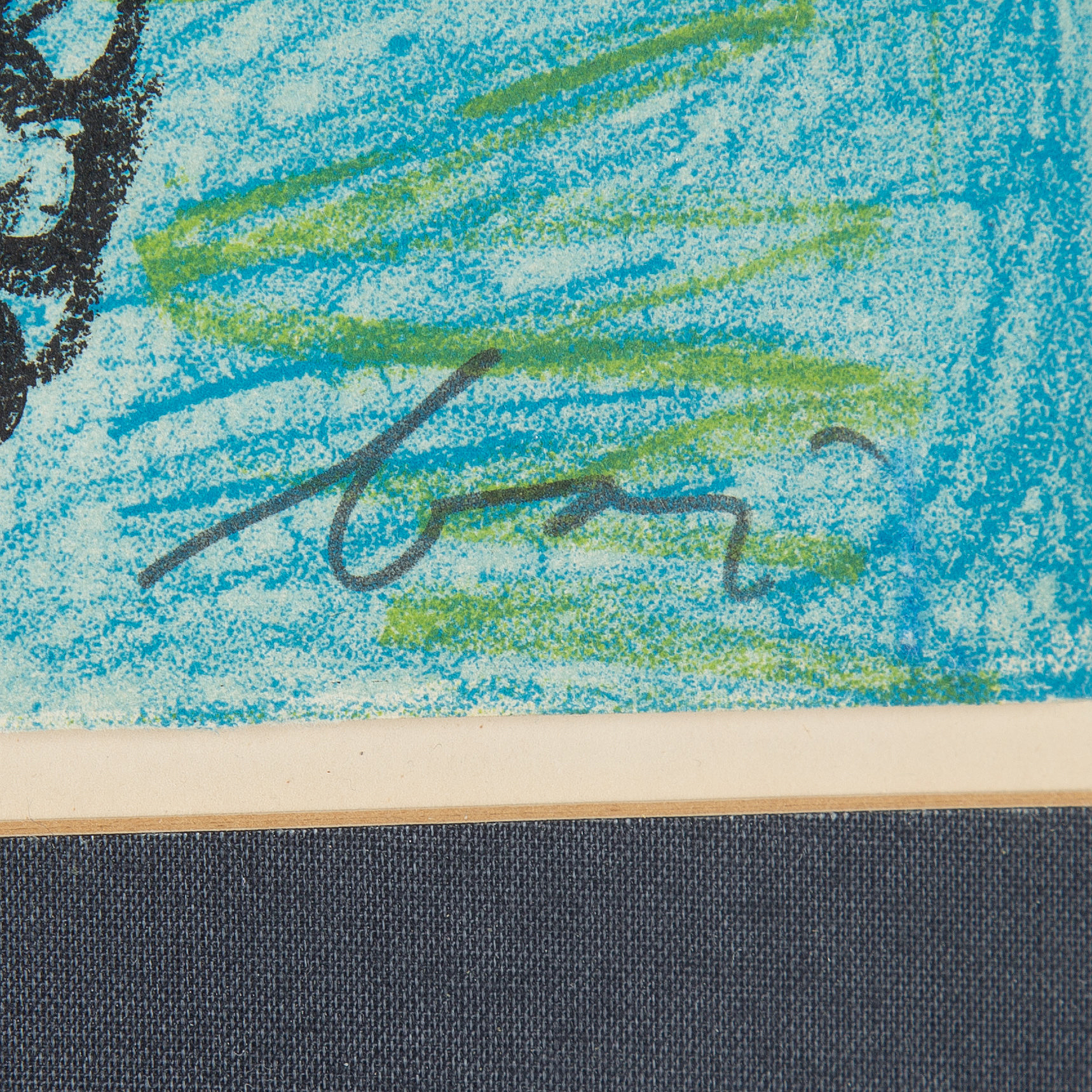 ENRICO BAJ, colour litograph, signed and numbered. - Bukowskis