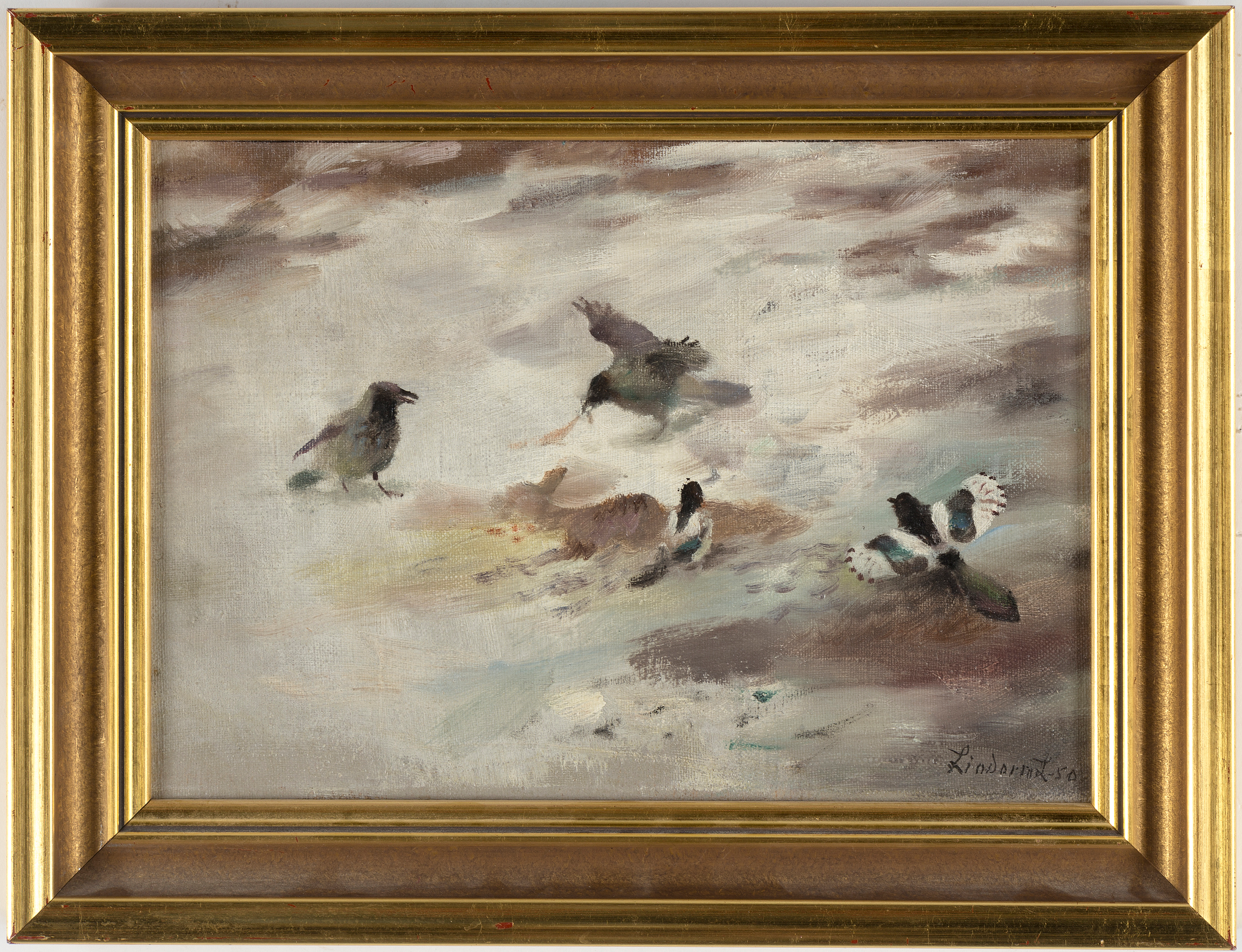 LINDORM LILJEFORS, oil on canvas/panel, signed and dated -50. - Bukowskis