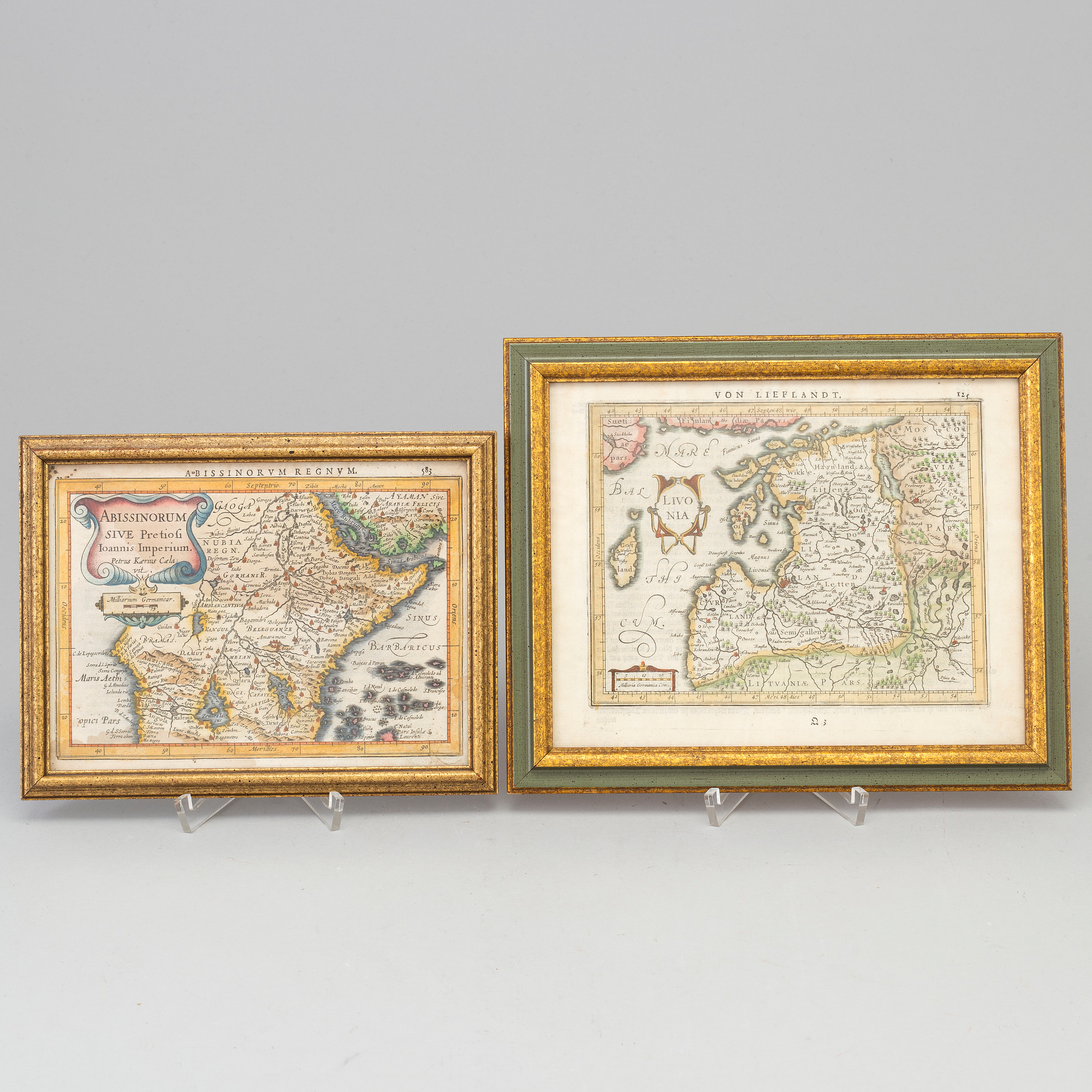 KARTOR, 2 st, 1600-tal. - Bukowskis