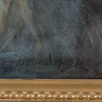 RICHARD HALL, olja på duk, signerad. - Bukowskis