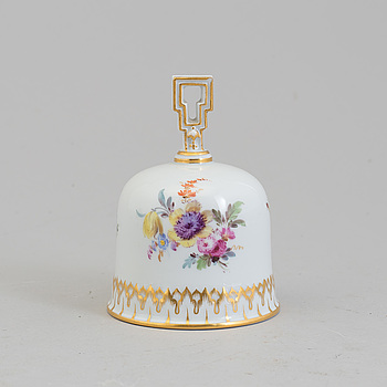 A Meissen table bell, 20th Century. - Bukowskis