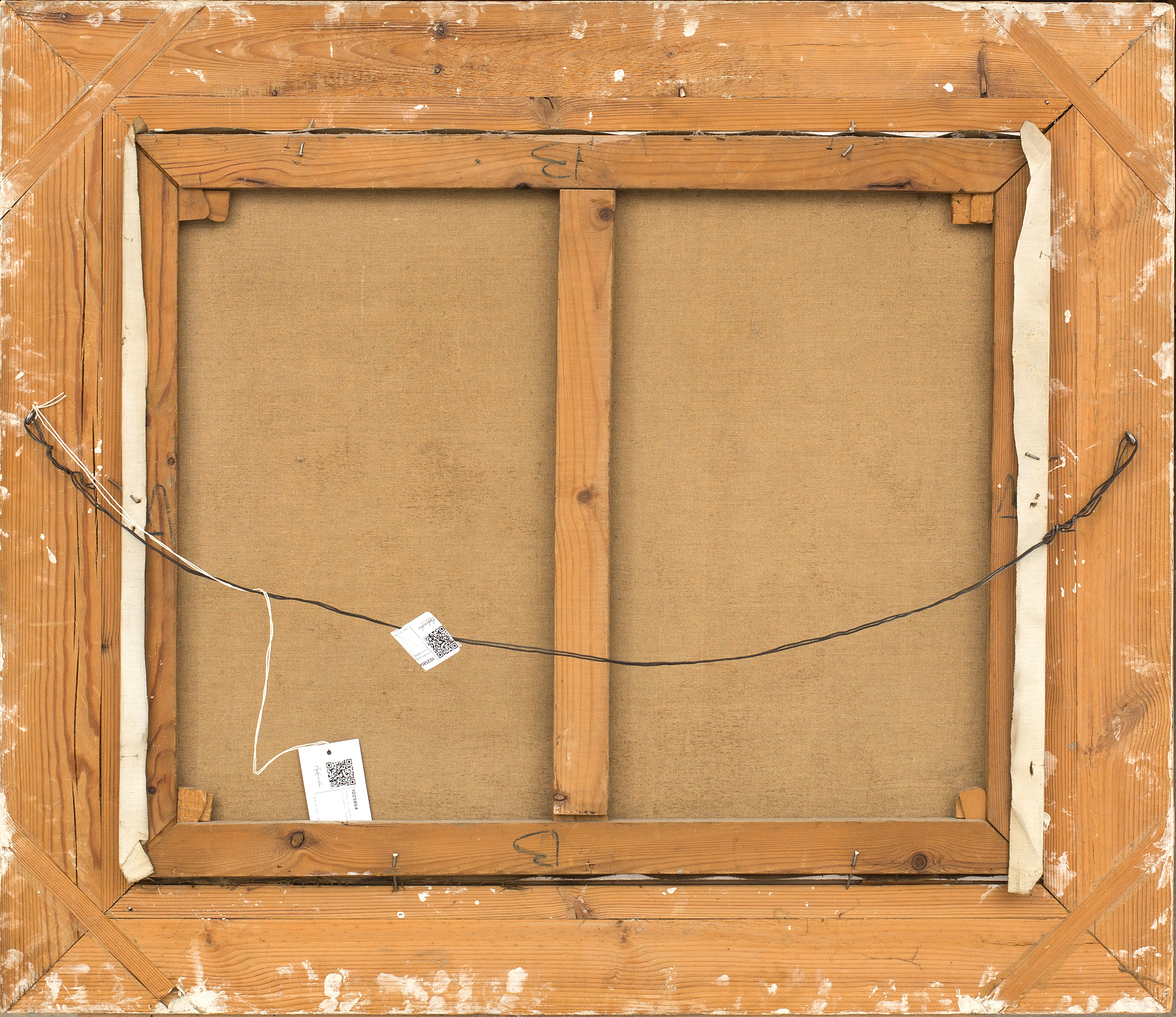 MARCUS COLLIN, 'Snow carridges, Helsinki'. Oil on canvas. - Bukowskis