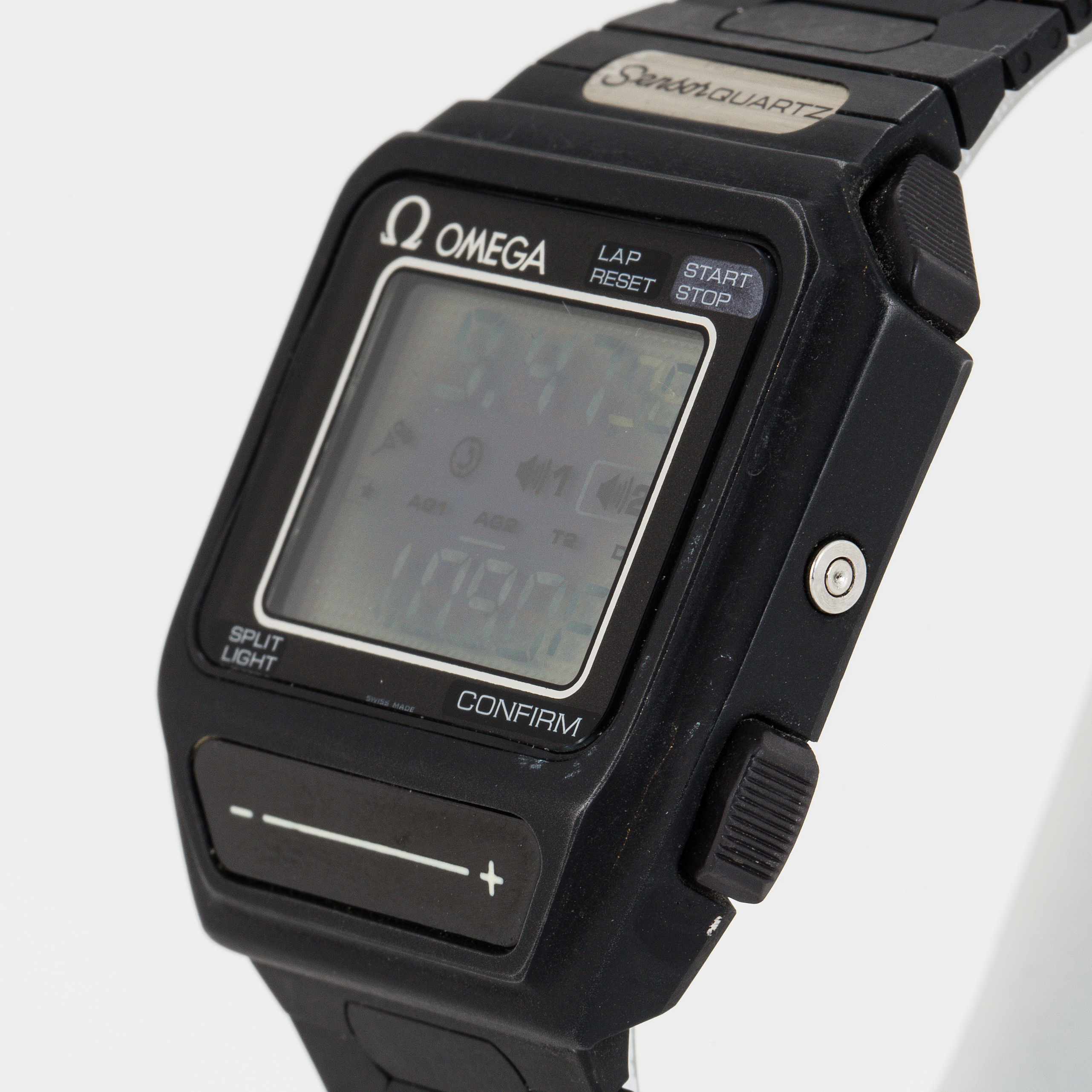 OMEGA, Seamaster, Sensor, wristwatch, 34,5 x 36 (42,5) mm, LCD, - Bukowskis