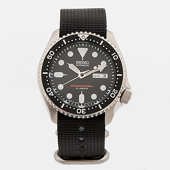 SEIKO, Drivers 200m, wristwatch, 42 mm, - Bukowskis