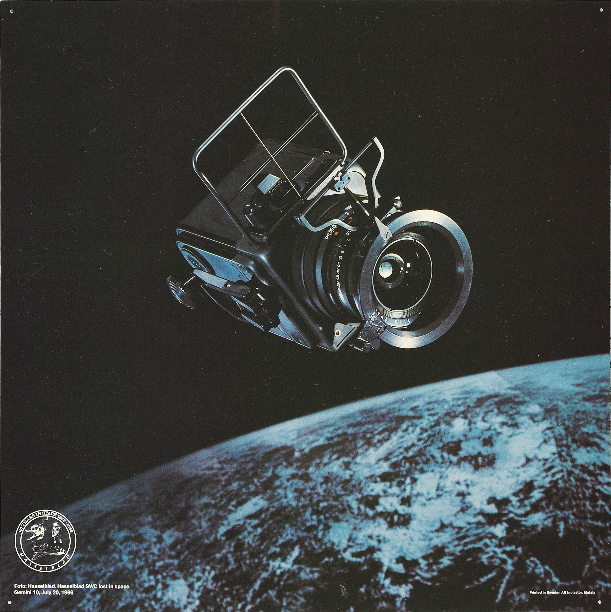 Six photoreproductions, after Nasa's photographies, "20 years in space ...