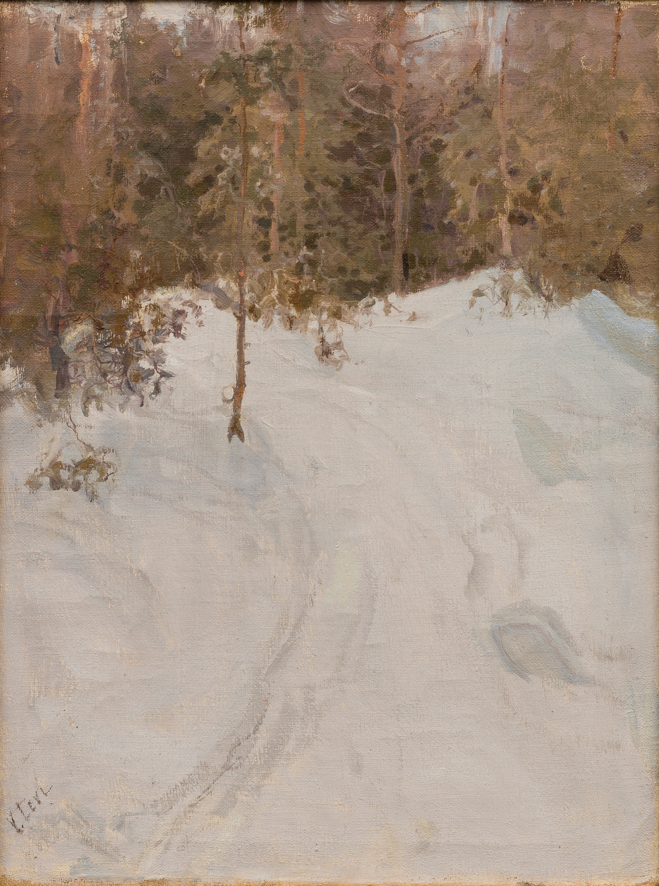 VASILI LEVI, olja på duk, signerad. - Bukowskis