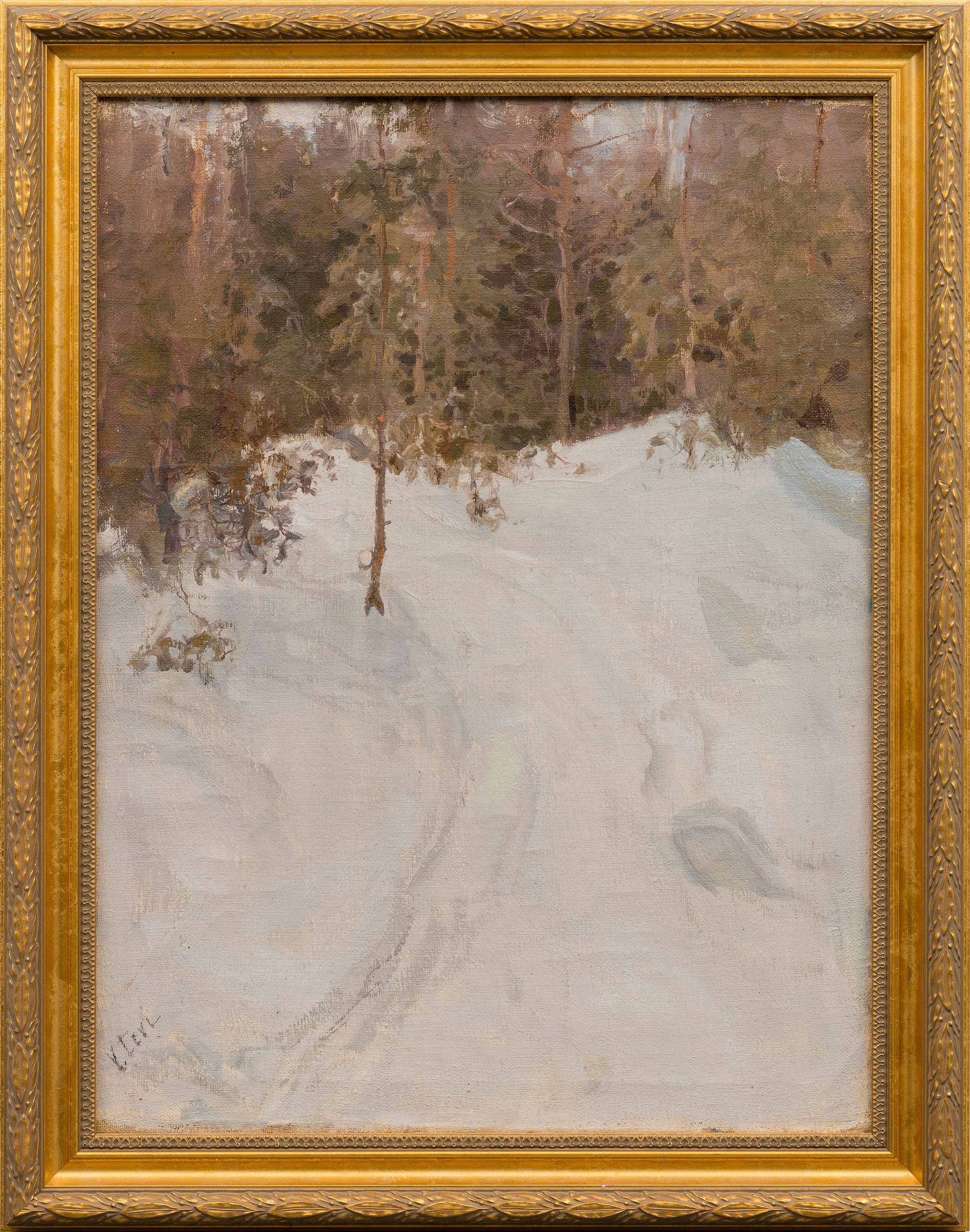 VASILI LEVI, olja på duk, signerad. - Bukowskis