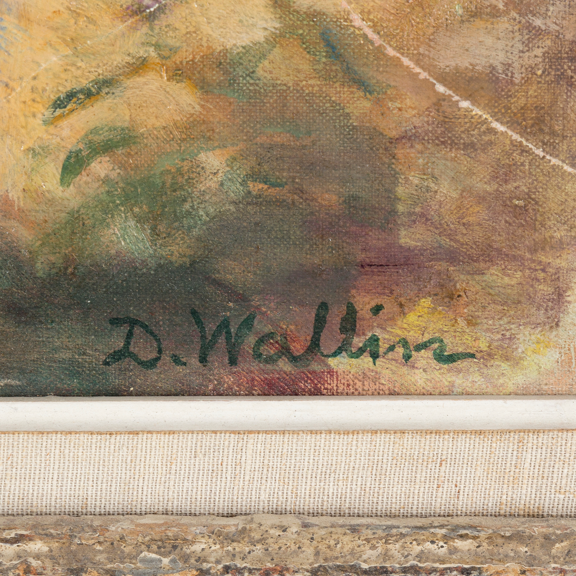 DAVID WALLIN, oil on panel, signed. - Bukowskis