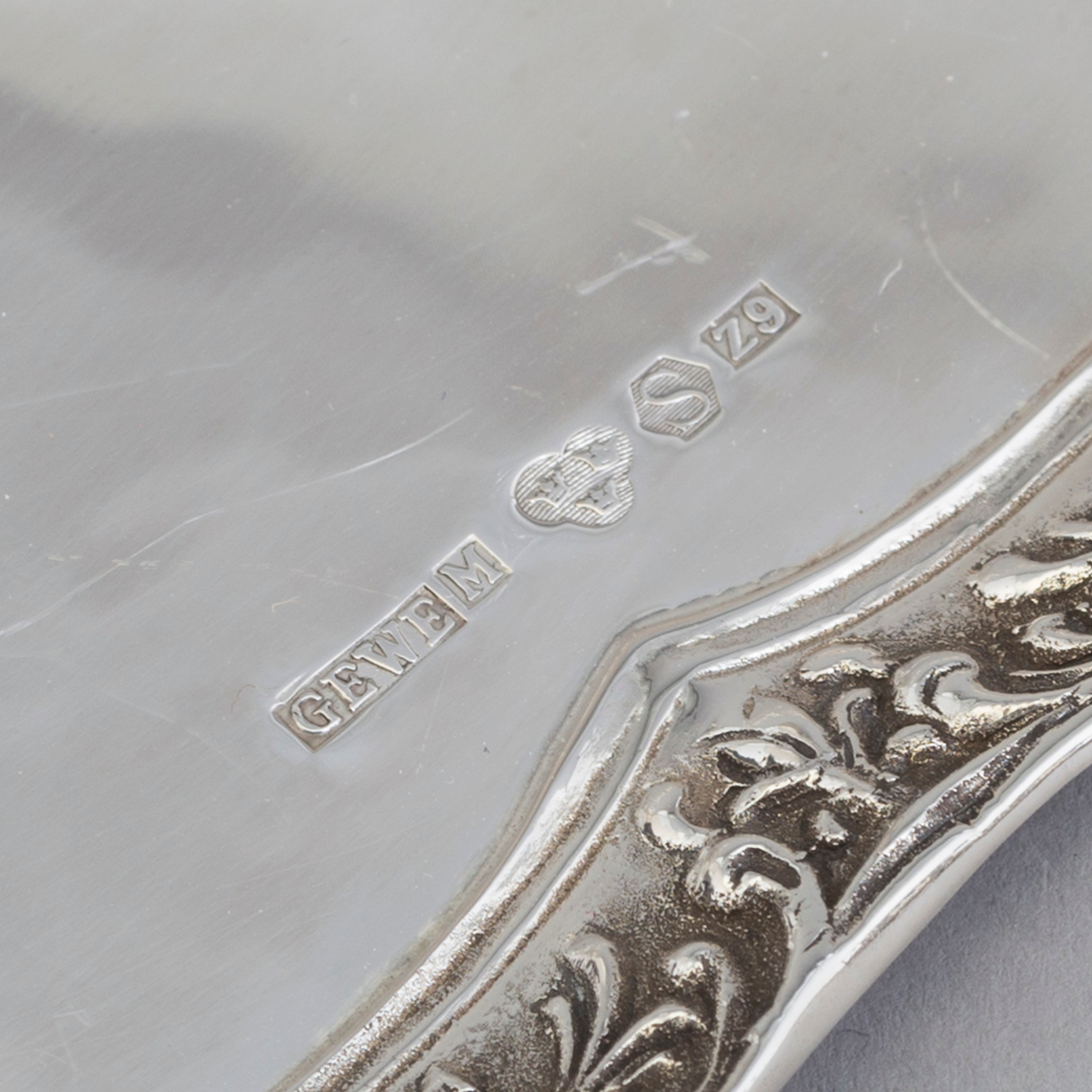 KAFFESERVIS, 4 delar, silver GEWE, Malmö 1973-74. - Bukowskis