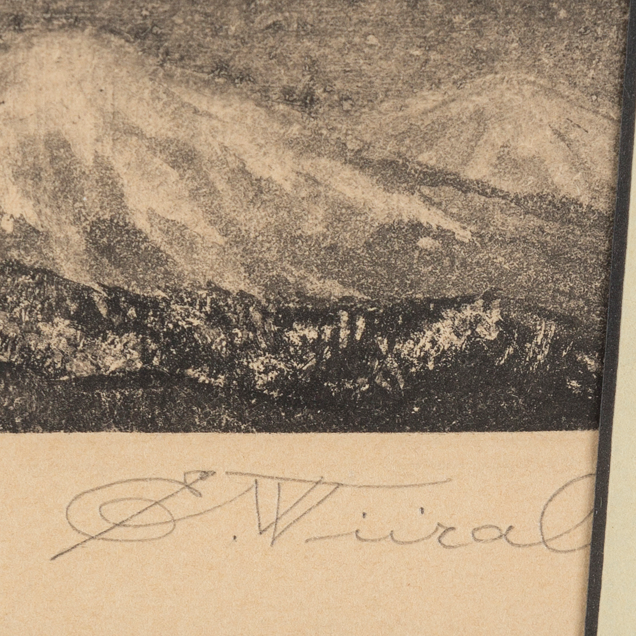 EDUARD WIIRALT, litograph, signed and numbere 197/200. - Bukowskis