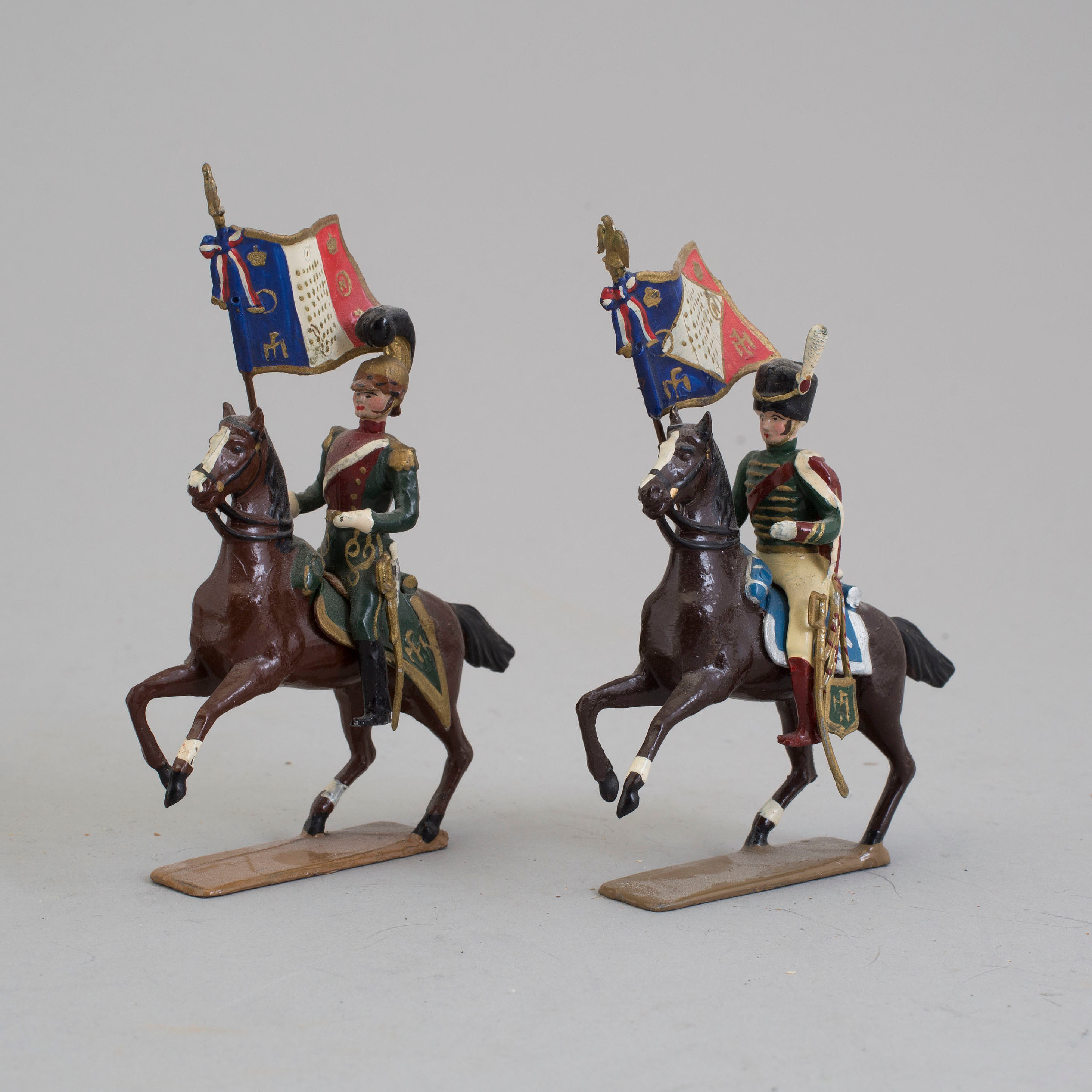 Six French tin soldiers from 20 th century. - Bukowskis