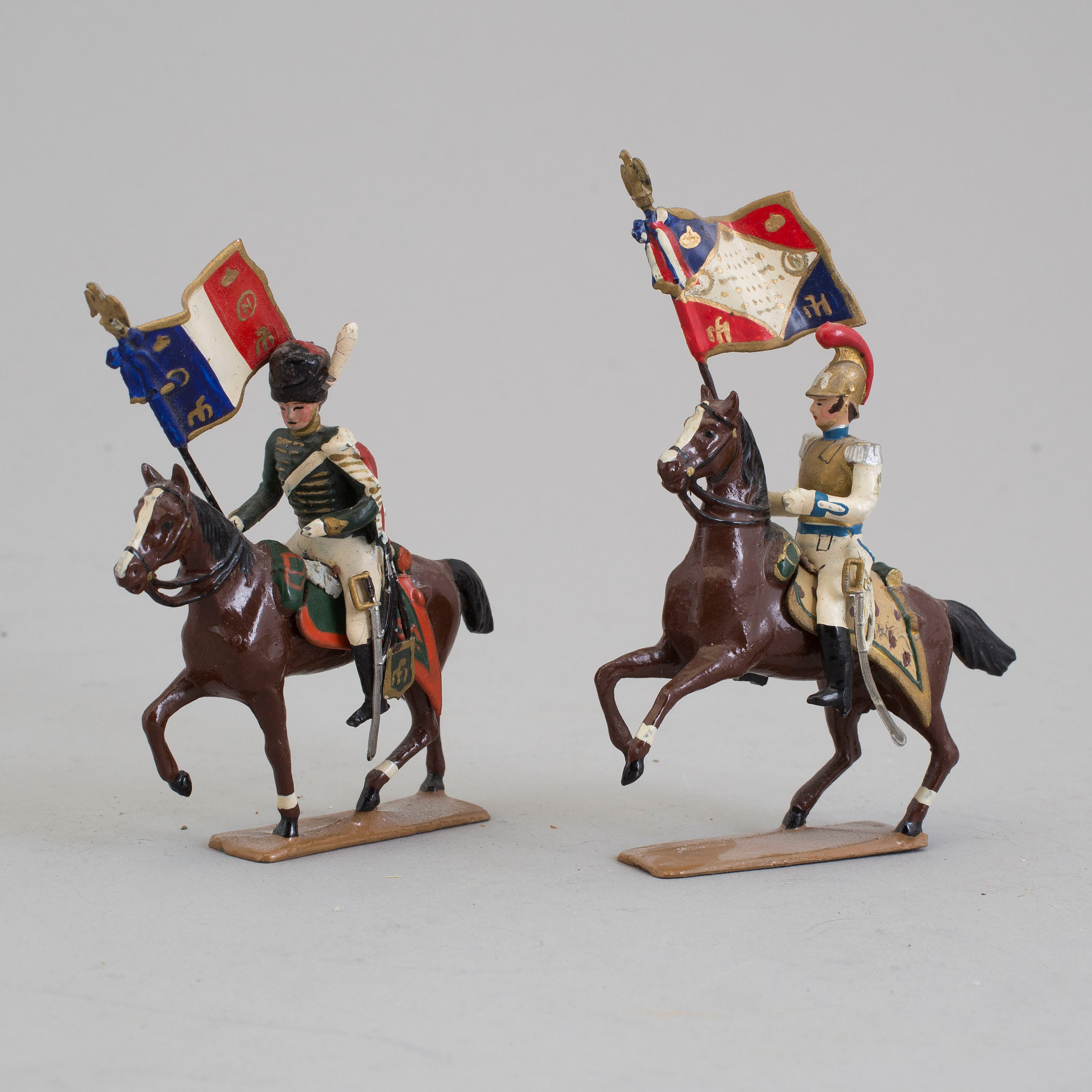 Six French tin soldiers from 20 th century. - Bukowskis