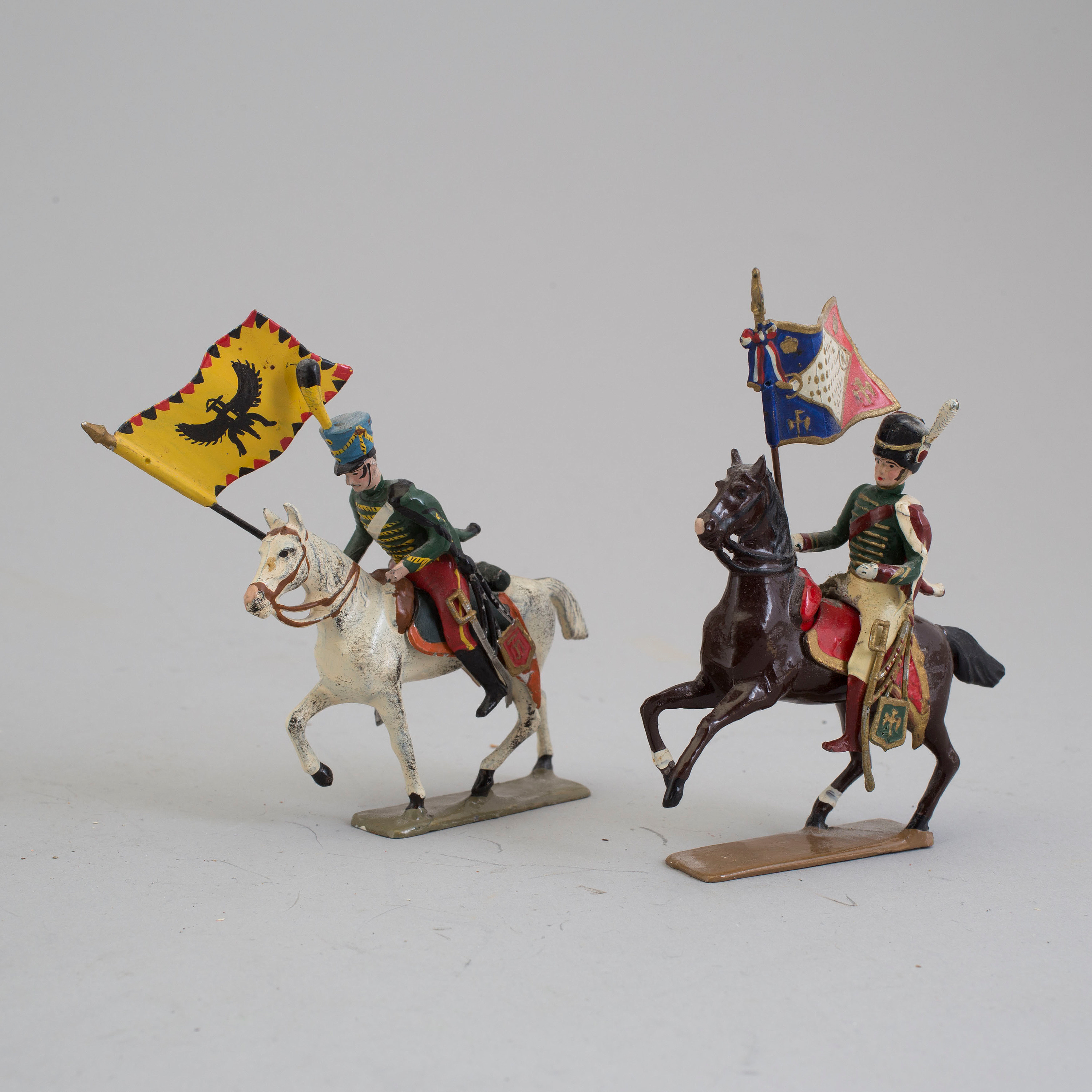 Six French tin soldiers from 20 th century. - Bukowskis