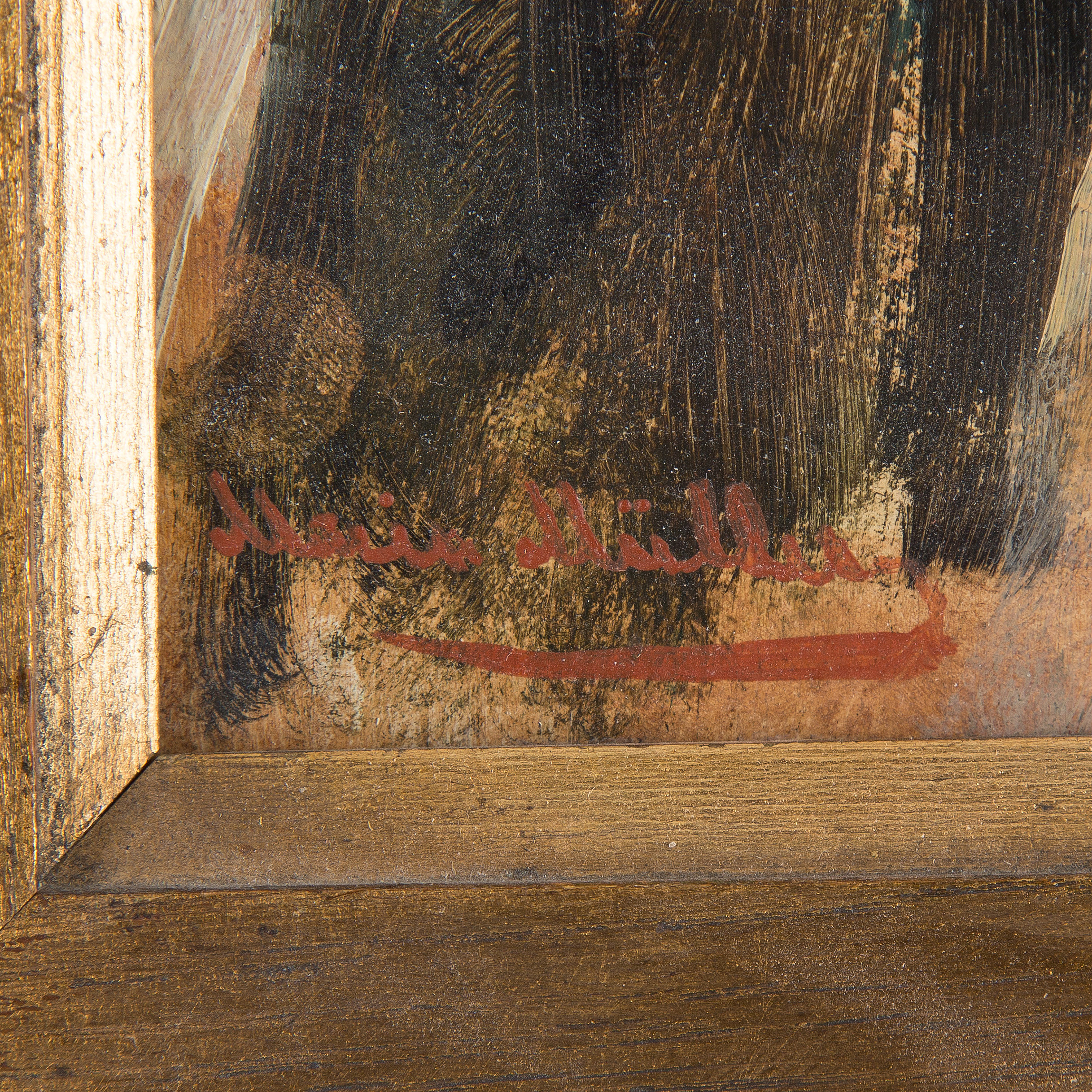 MARIE MÜLLER, oil on panel, signed, 19th century. - Bukowskis