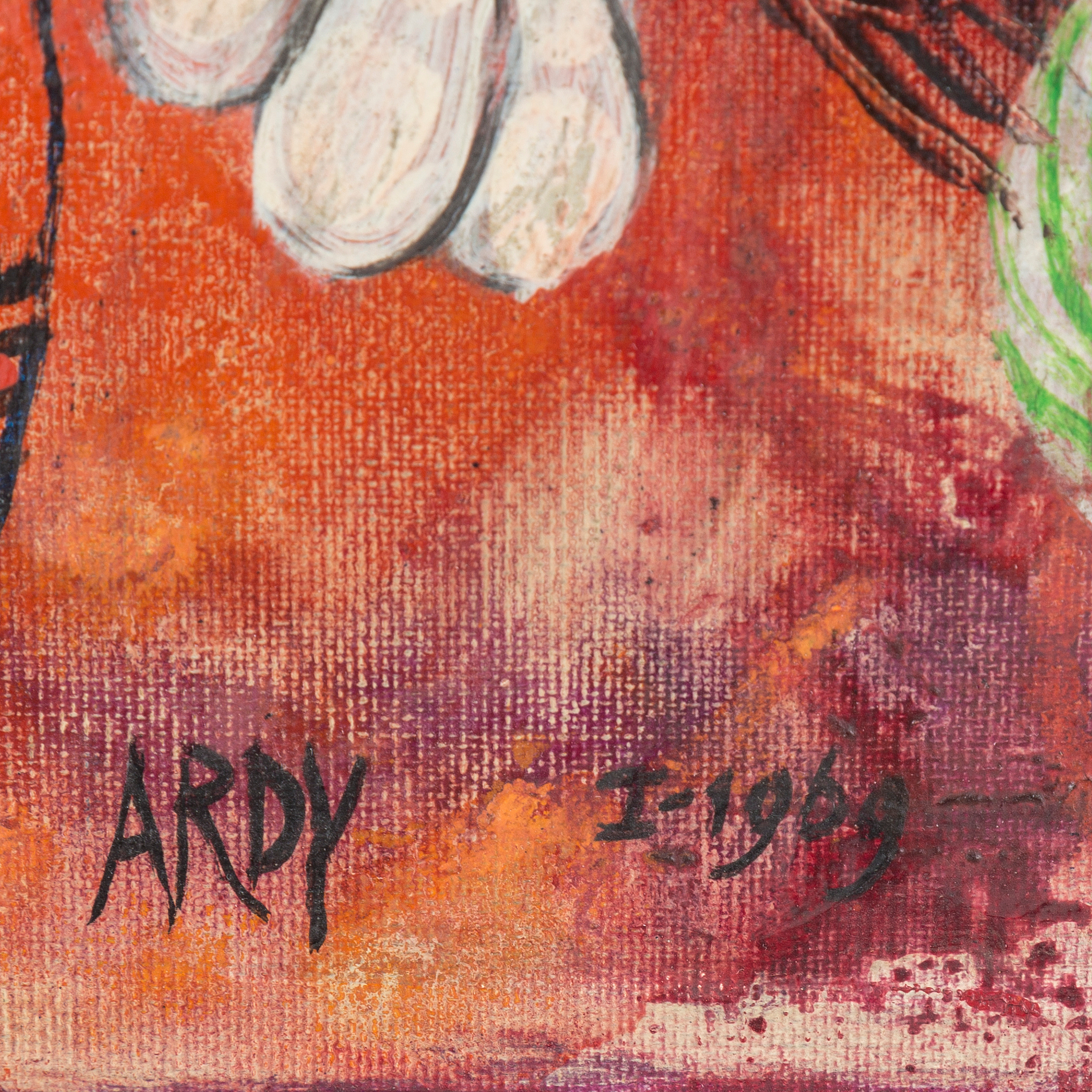 ARDY STRÜWER, olja på duk, signerad Ardyoch daterad I-1969. - Bukowskis