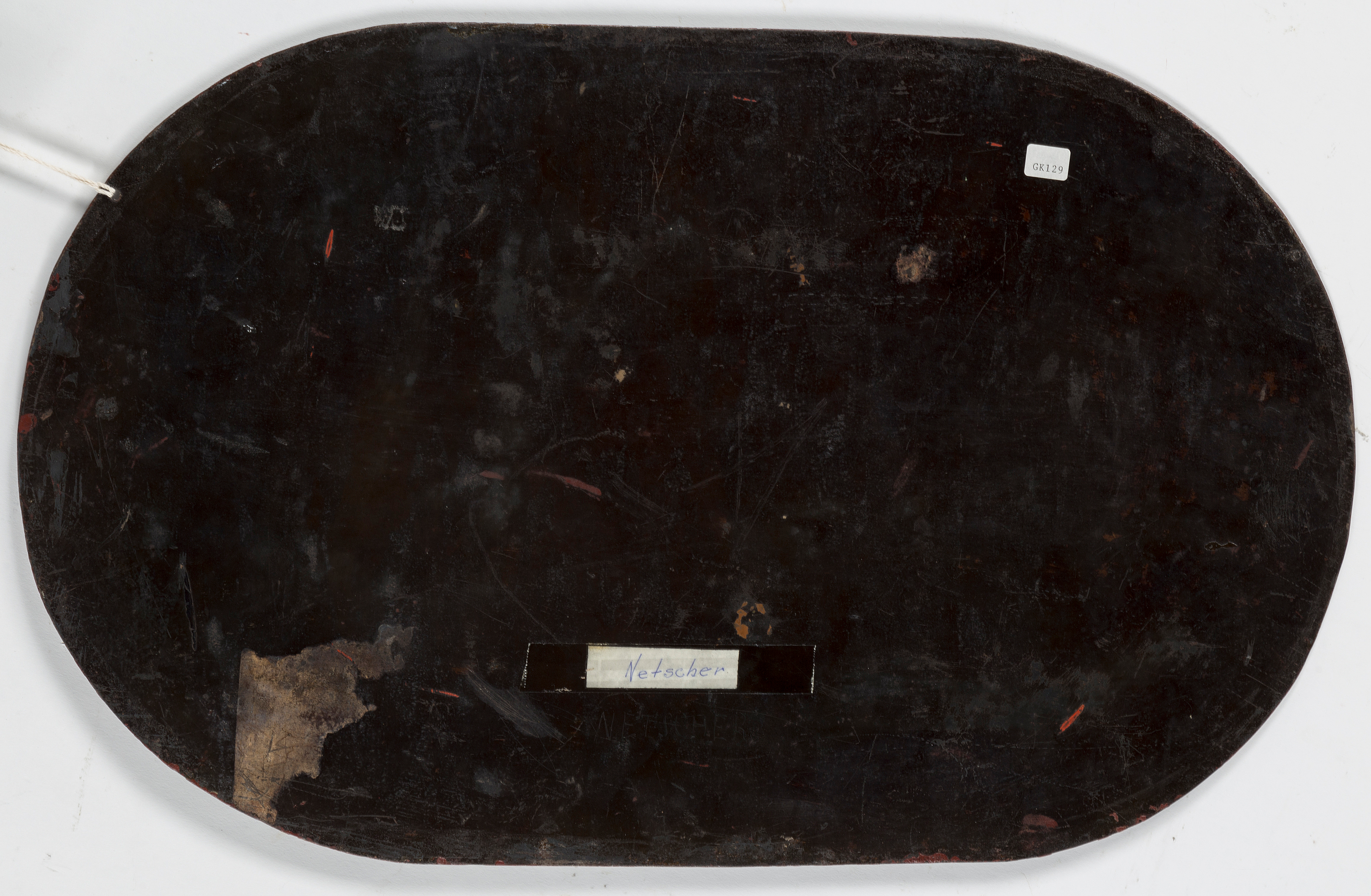 CASPAR NETSCHER, hans efterföljd, olja på koppar. - Bukowskis