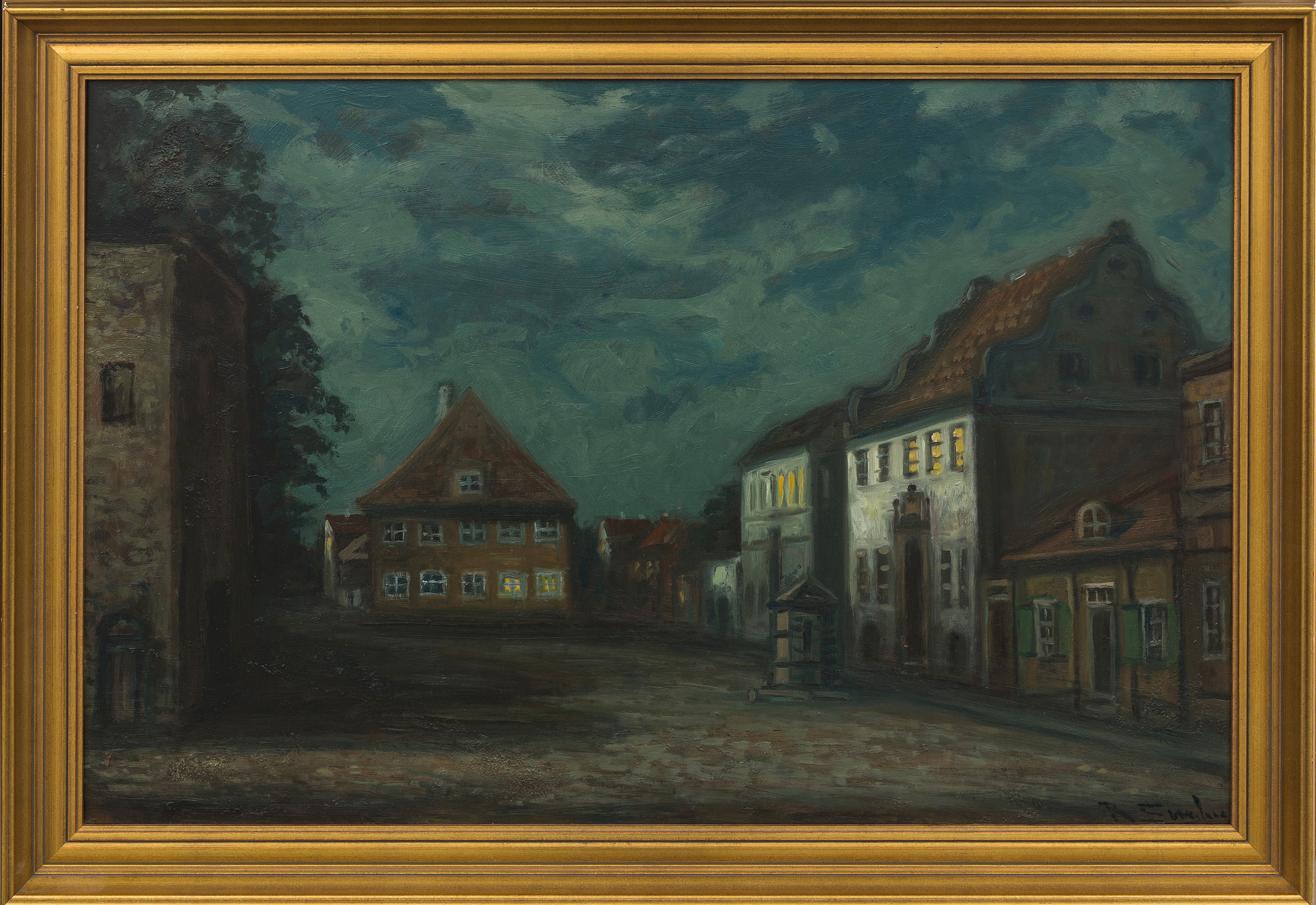 RAGNAR SWAHN, oil on panel, signed, - Bukowskis