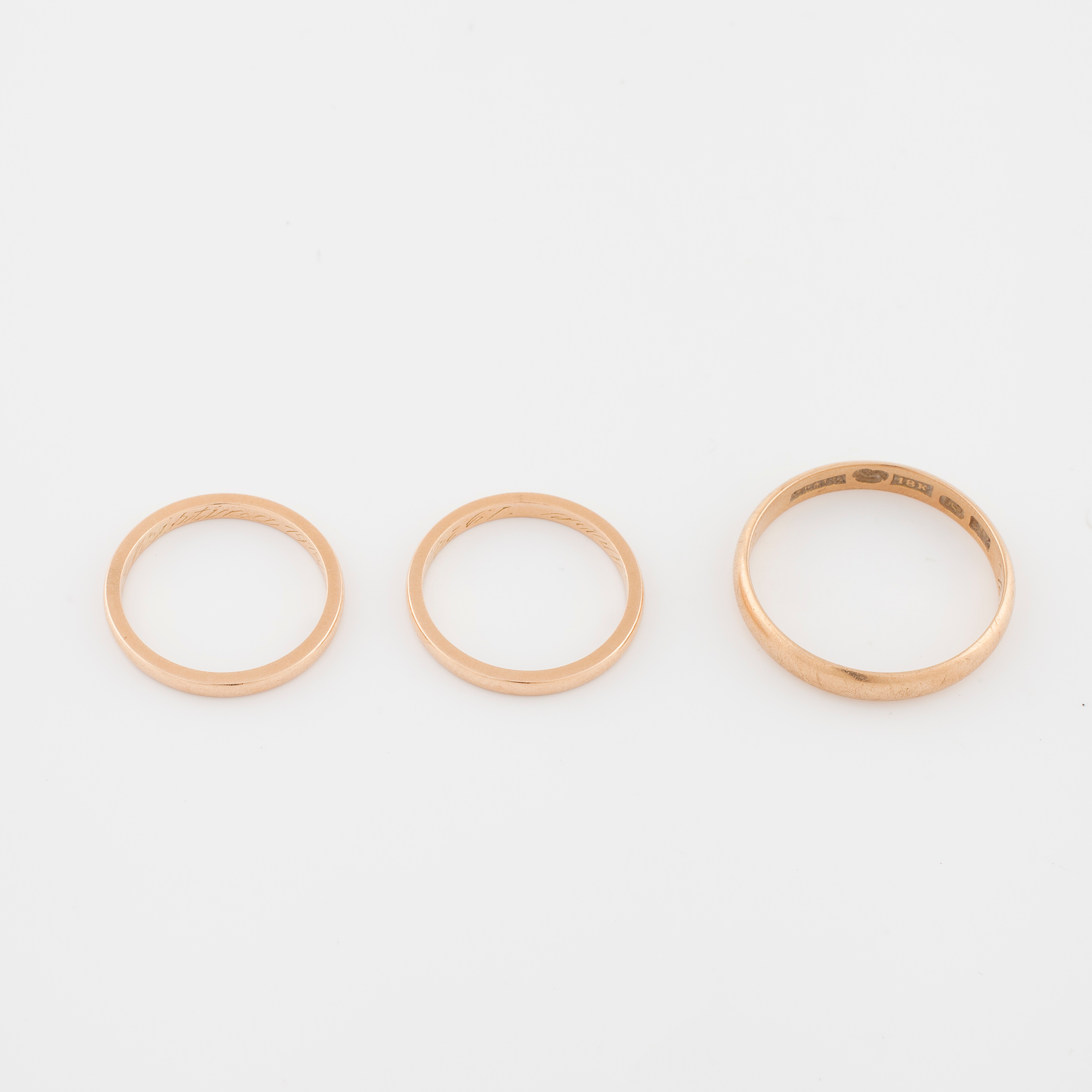 Three rings. - Bukowskis