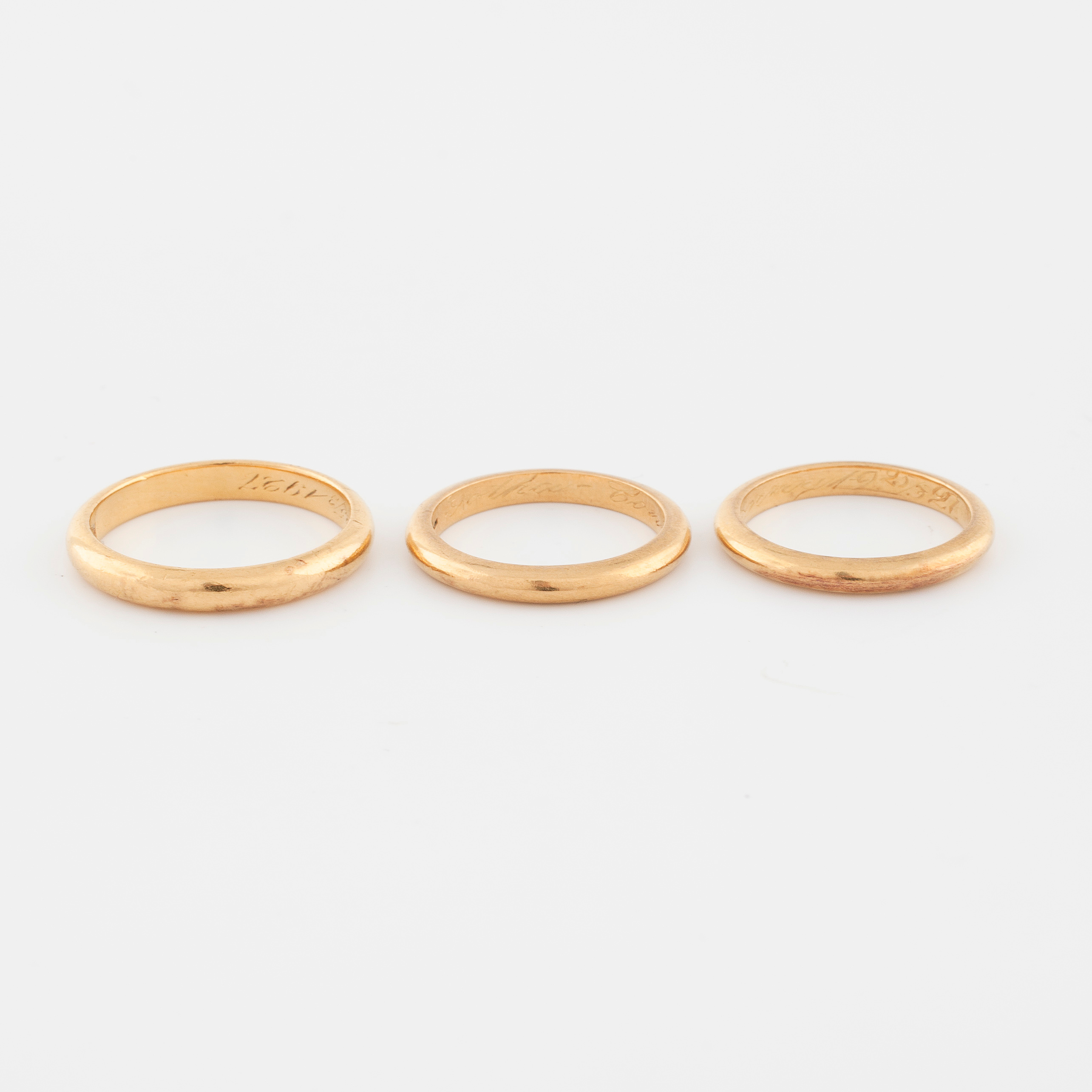 Three rings. - Bukowskis