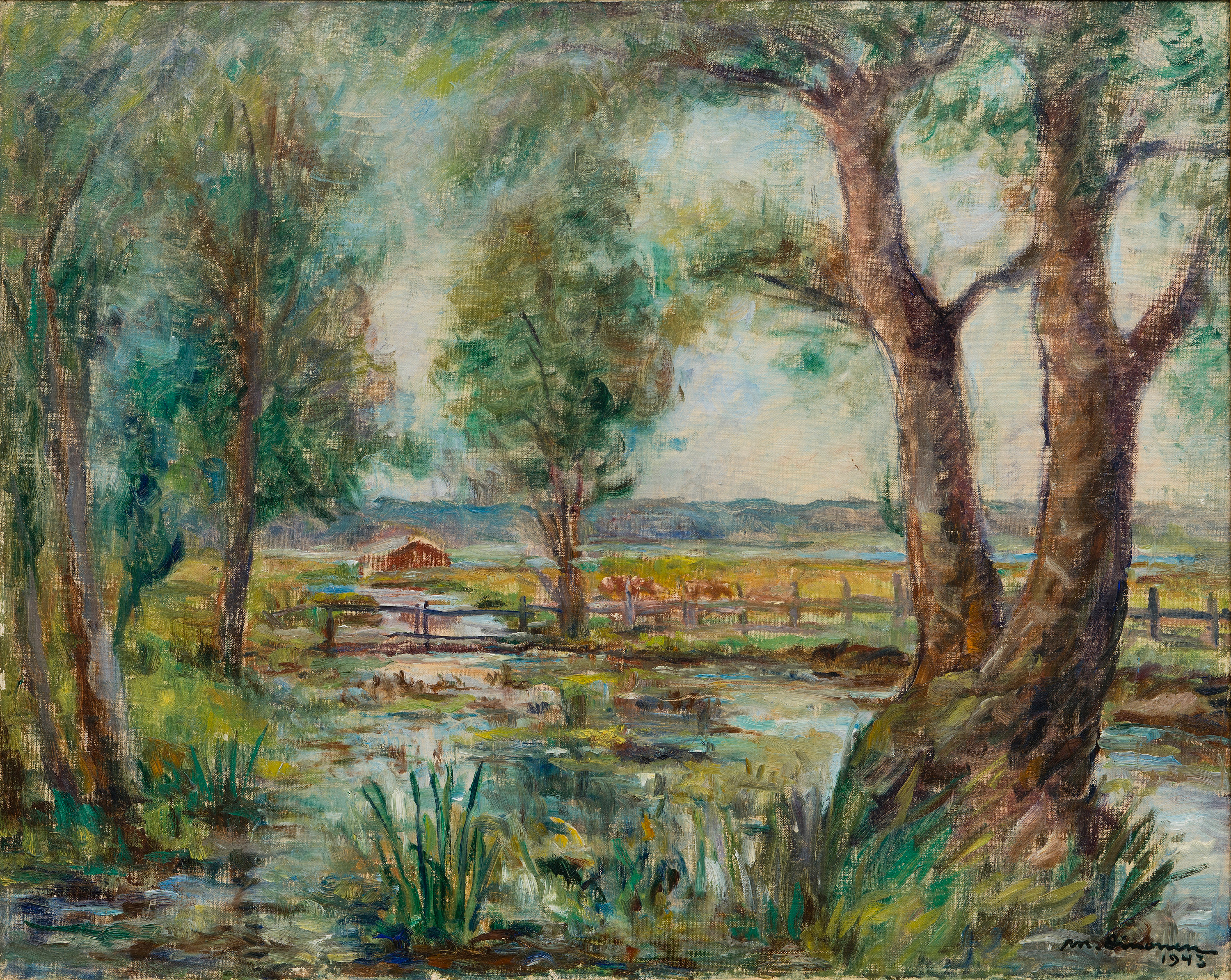 MIKKO OINONEN, oil on canvas, signed and dated 1945. - Bukowskis