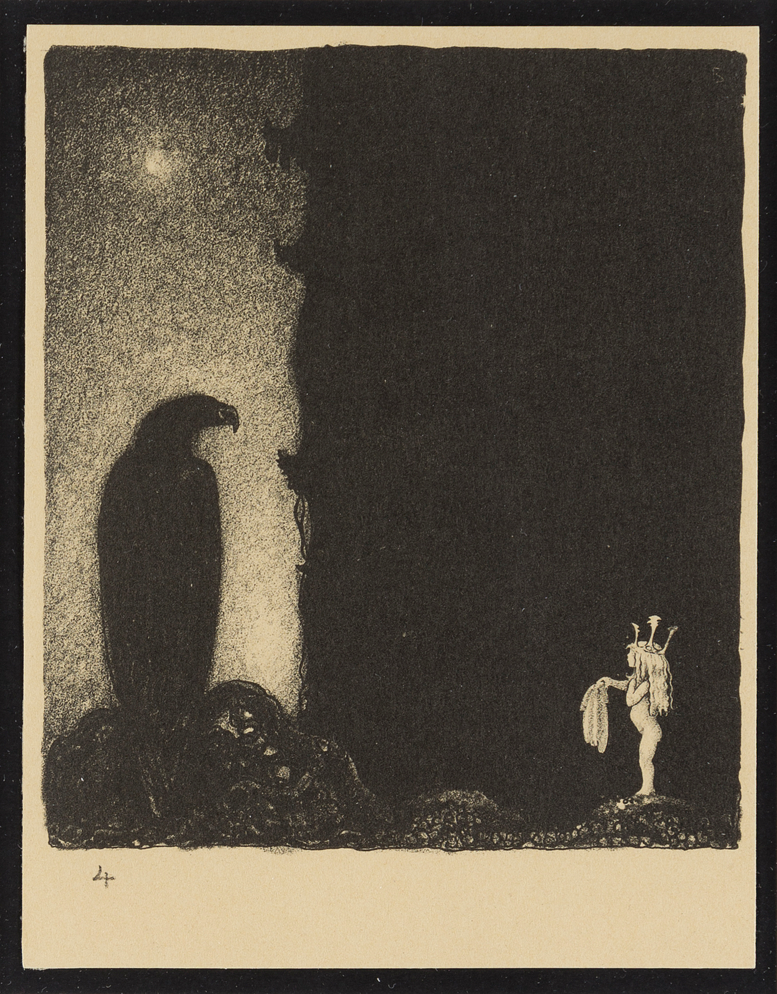 JOHN BAUER, etching, unsigned. - Bukowskis