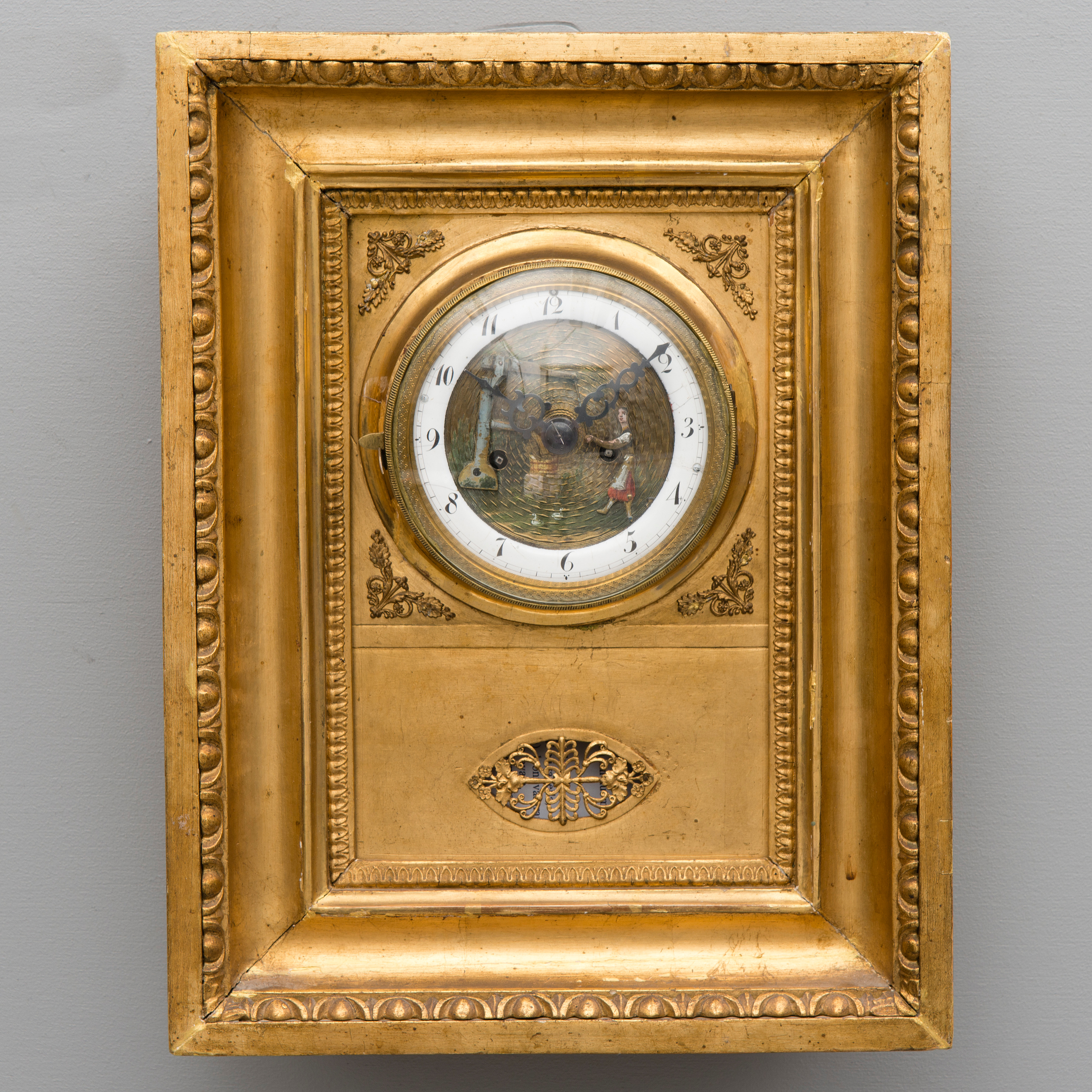 An early 19th Century Viennese wall clock. - Bukowskis