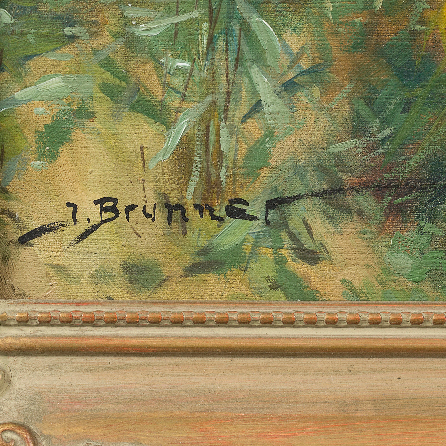 JOSEF BRUNNER, olja på duk, signerad. - Bukowskis
